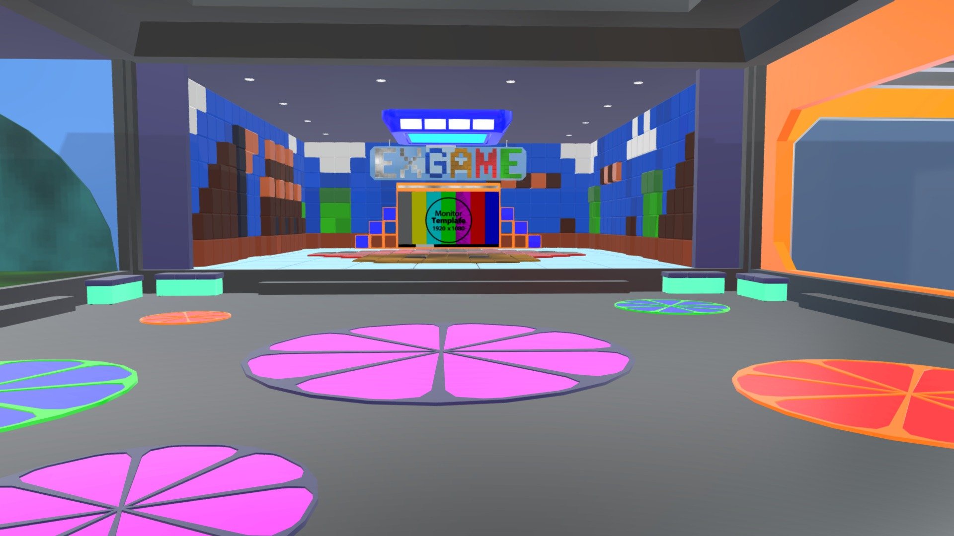 EX Game Center Casual A - 3D model by s0019043 [ea92b40] - Sketchfab