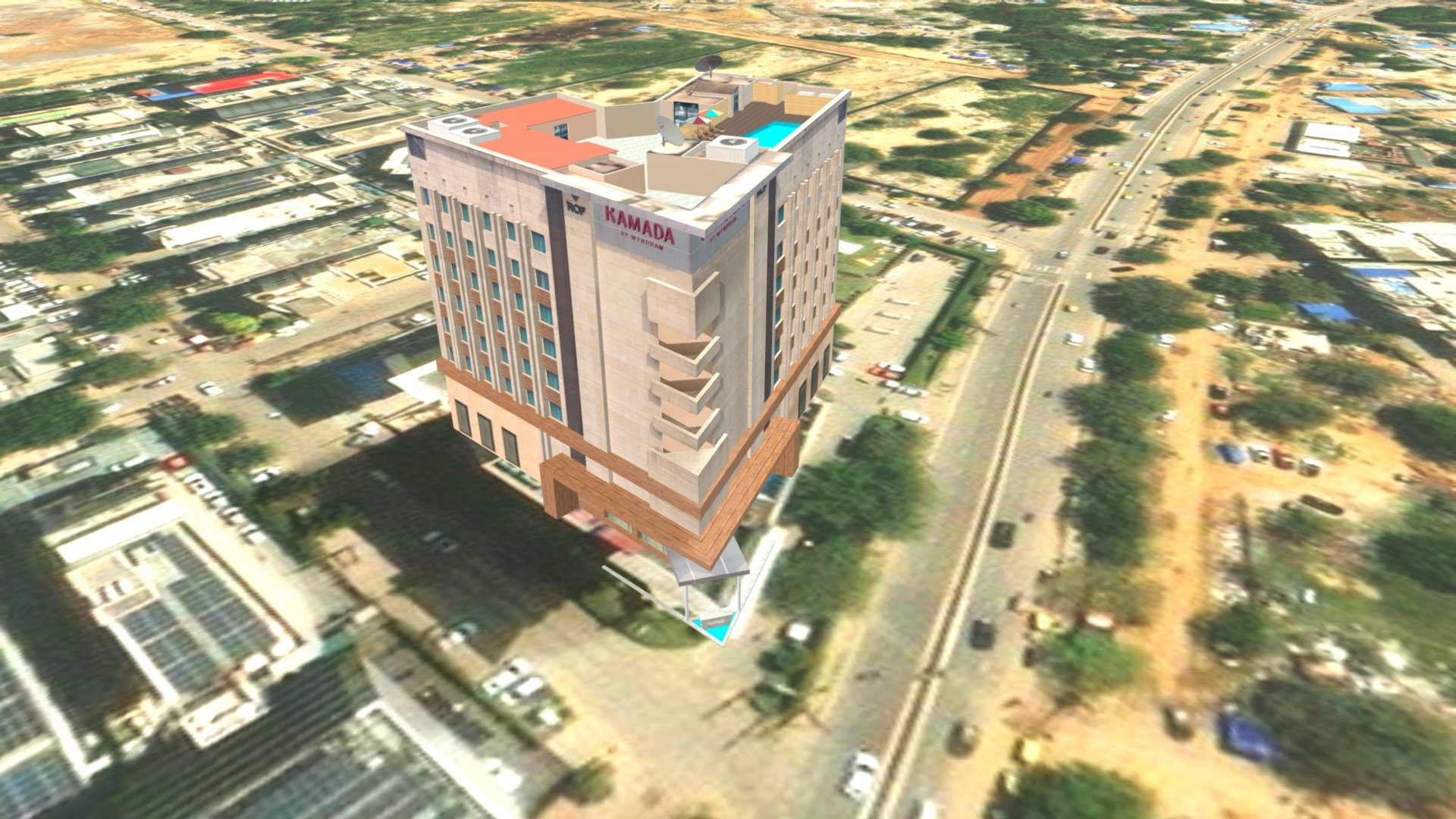 Ramada By Wyndham by ROF - 3D model by SDC4038 [ea92ec7] - Sketchfab
