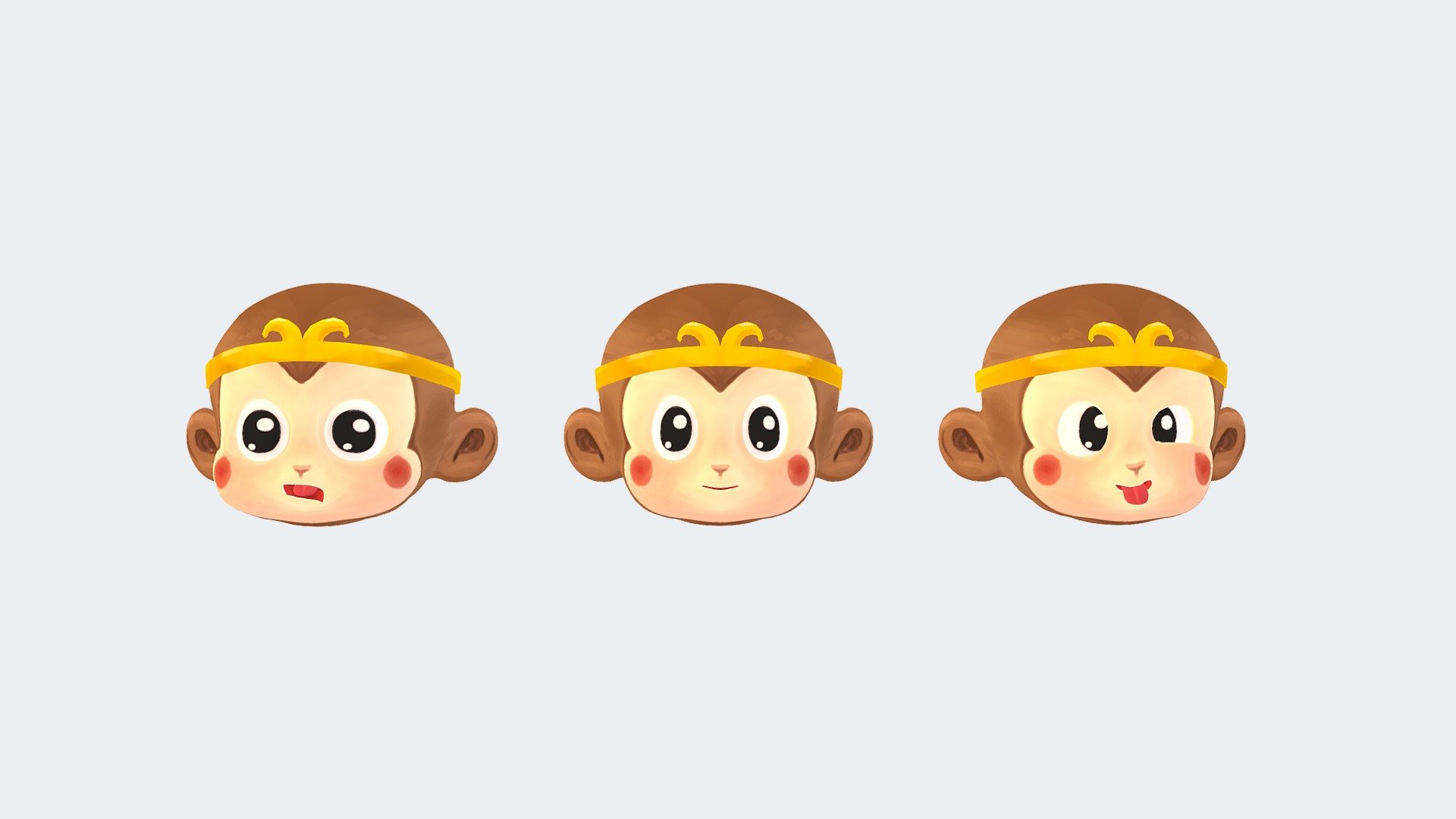 Monkey King Animoji - 3D model by Omabuarts Studio (@omabuarts ...