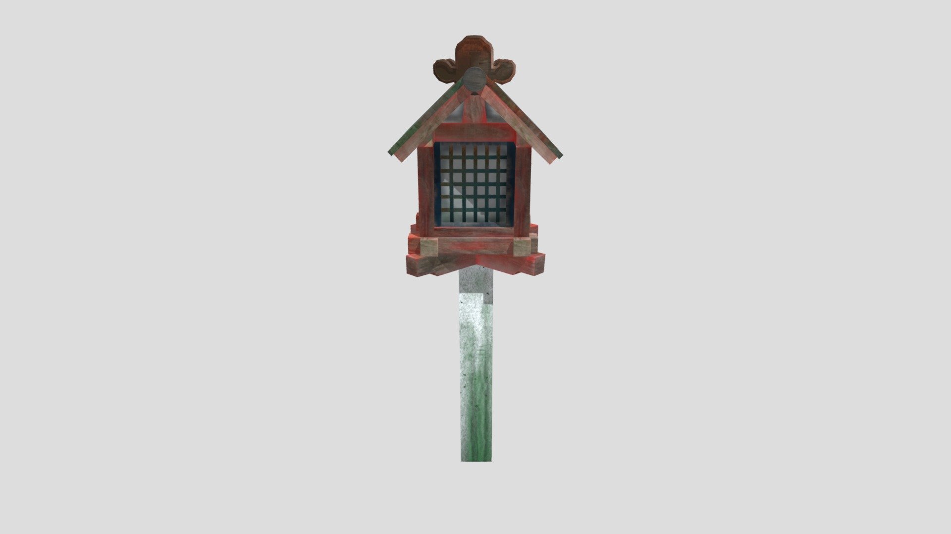 Japan_Shrine_Lamp_01 - 3D model by Arkgain [ea93dd8] - Sketchfab