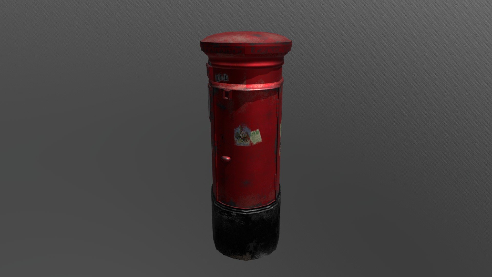 Post Office Box - 3D model by Virtual Reality (@simulanis) [ea9500f ...