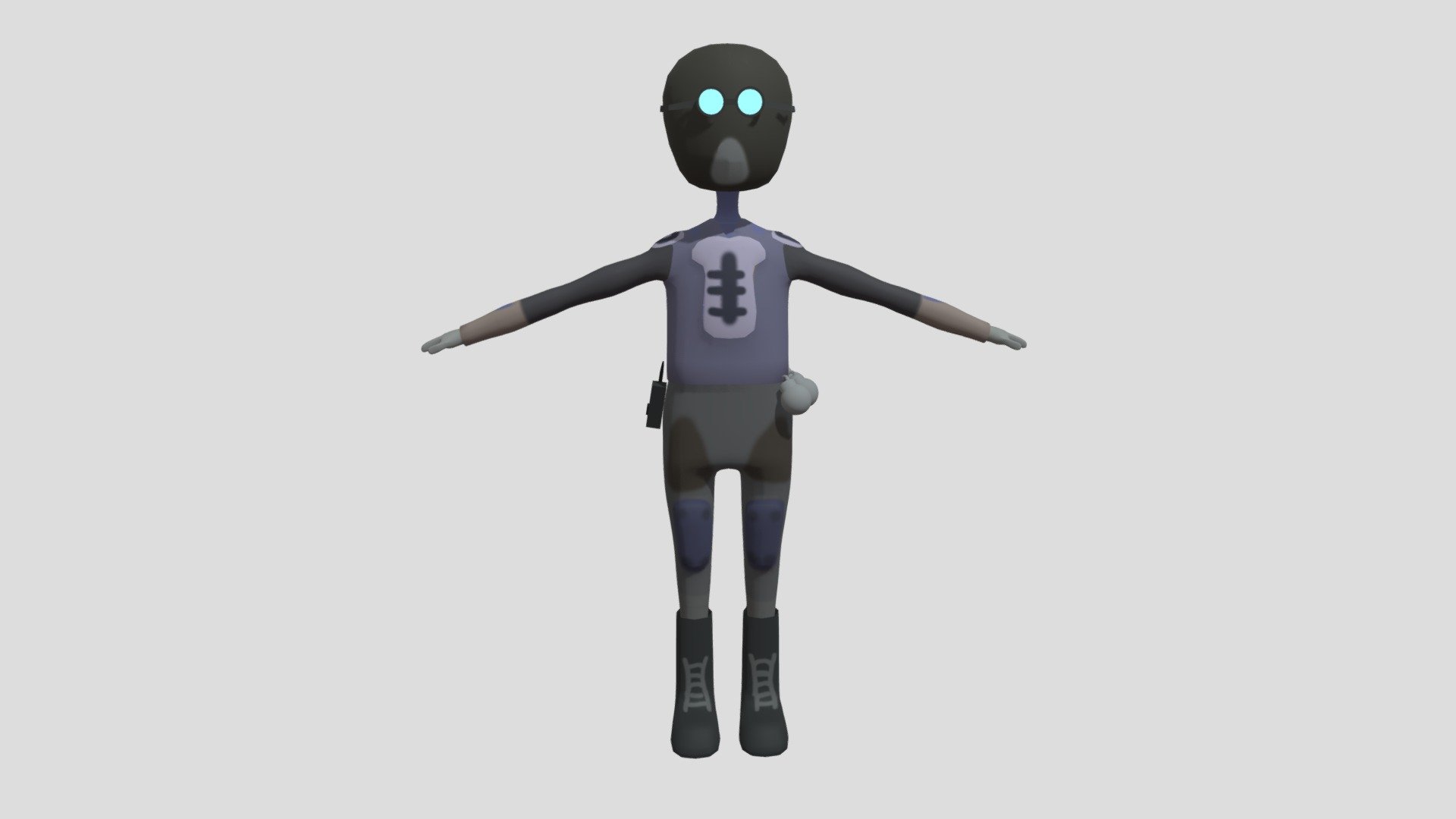Security Guard armored - 3D model by t.flores [ea9516a] - Sketchfab
