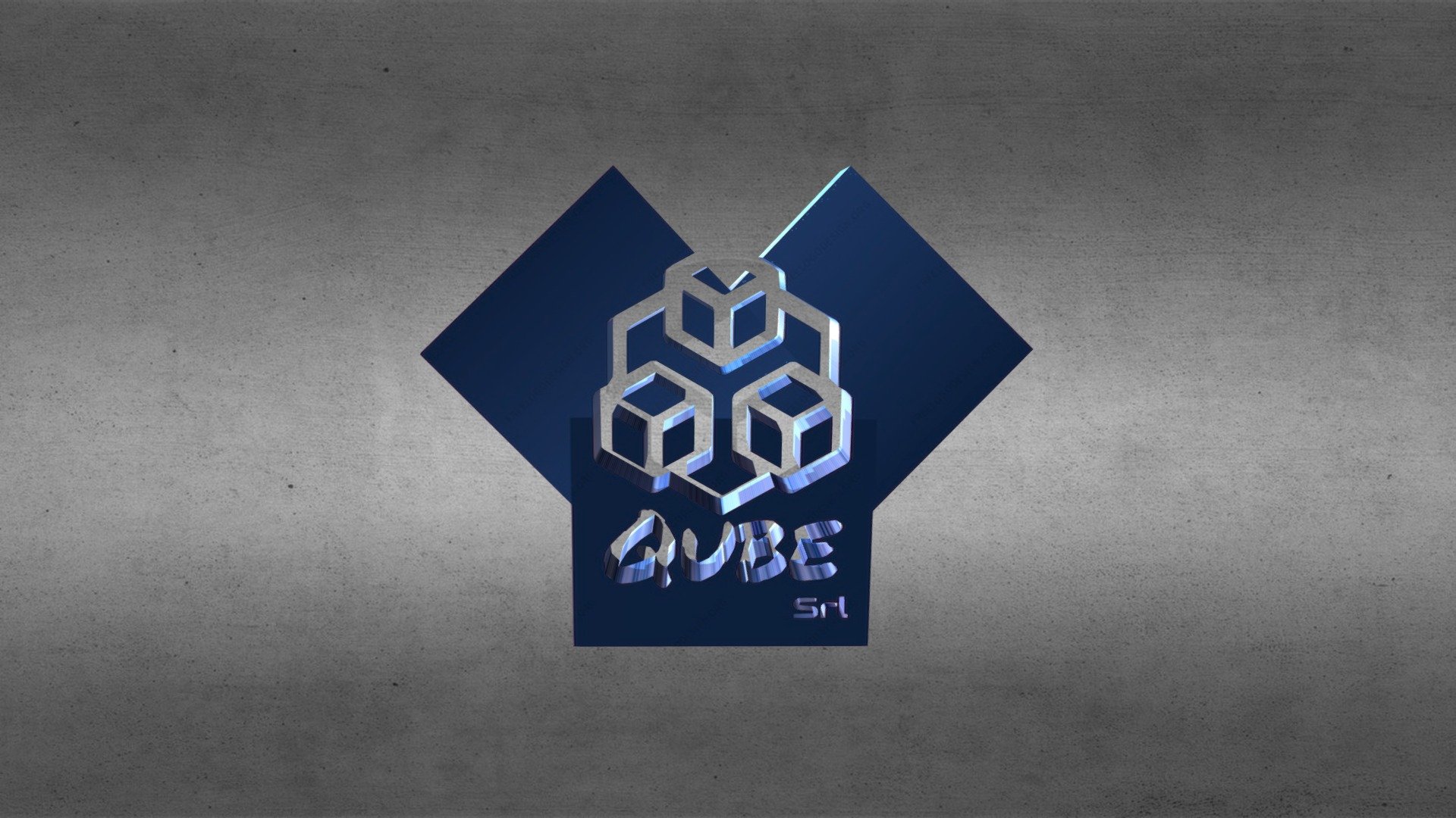 Logo Qube - 3D model by navangione [ea97fe2] - Sketchfab