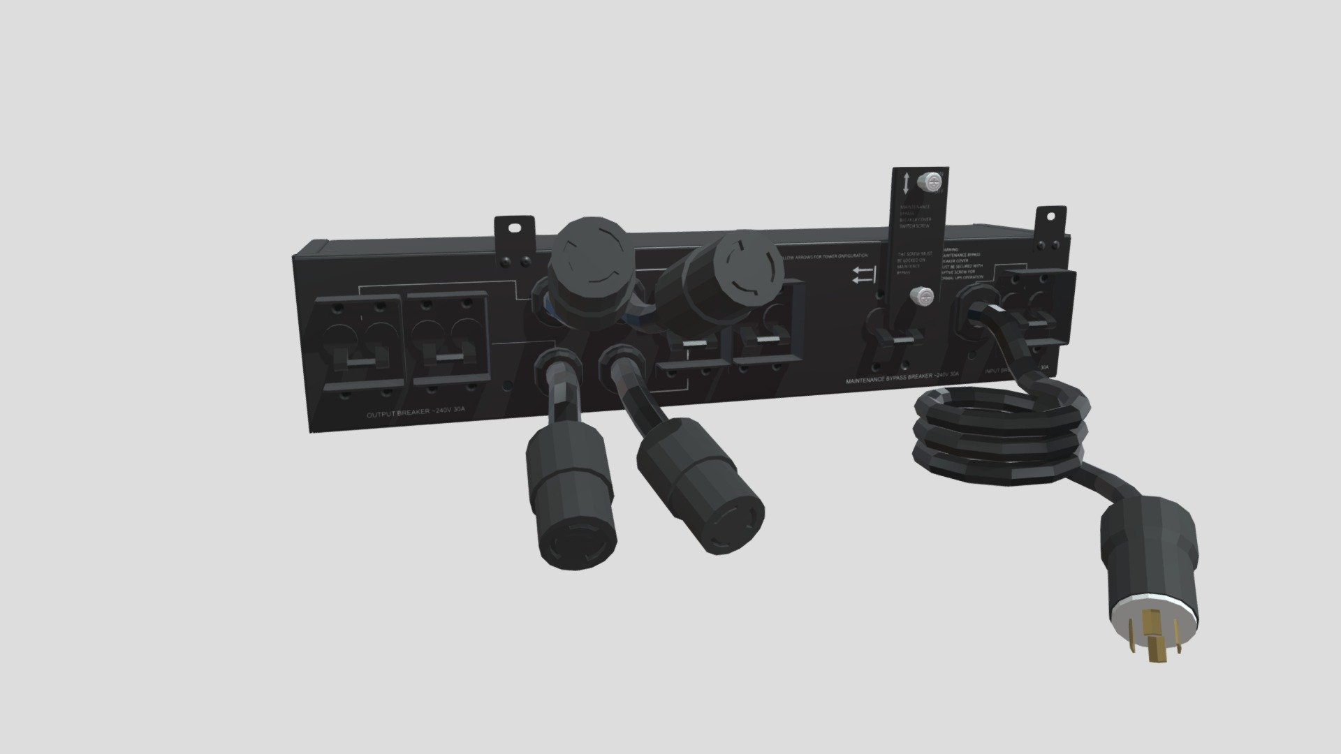 PD5-006 - 3D model by Vertiv [ea99abf] - Sketchfab