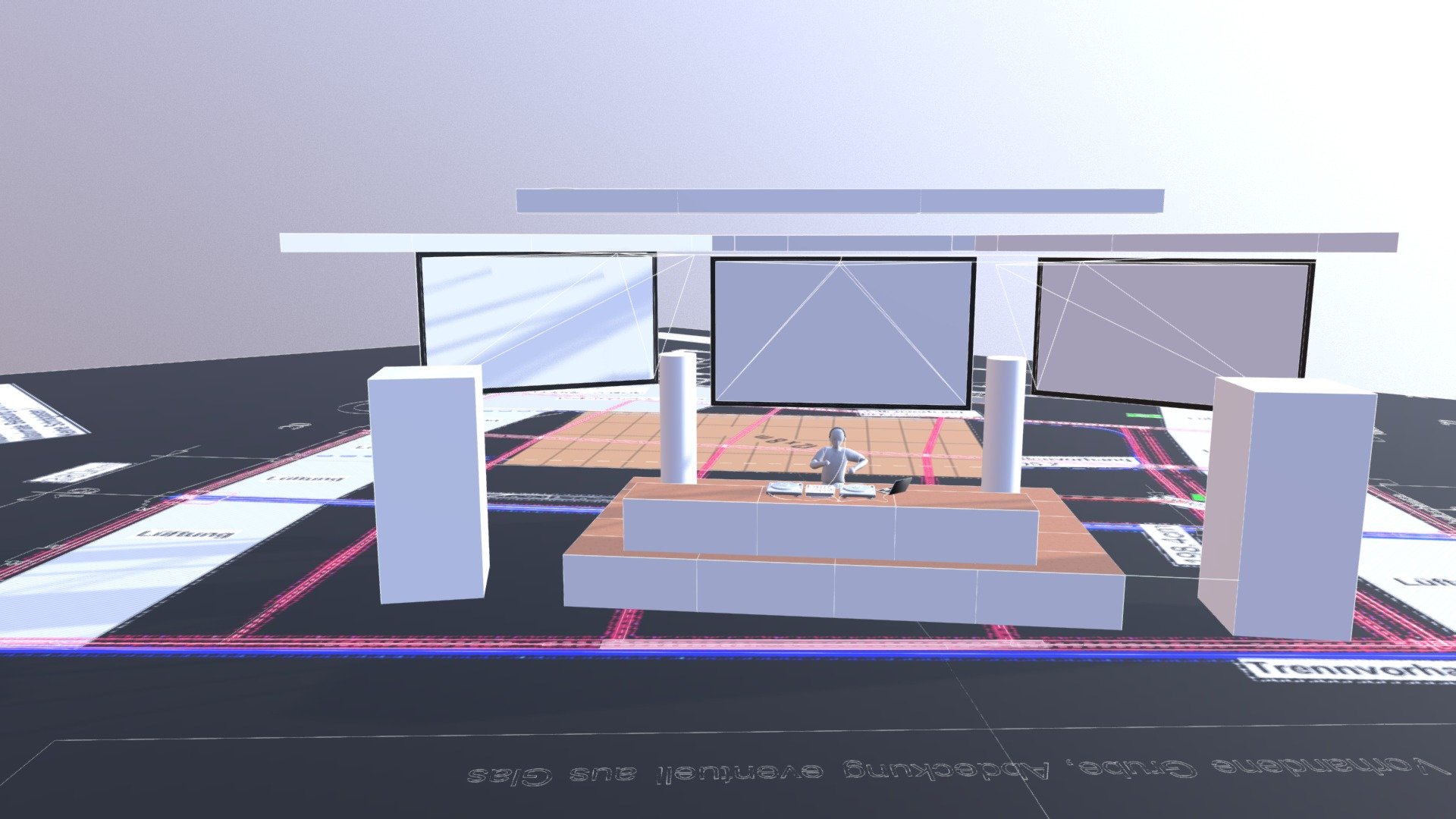 1Live Stage RLS - 3D model by Provisuell [ea99dfa] - Sketchfab