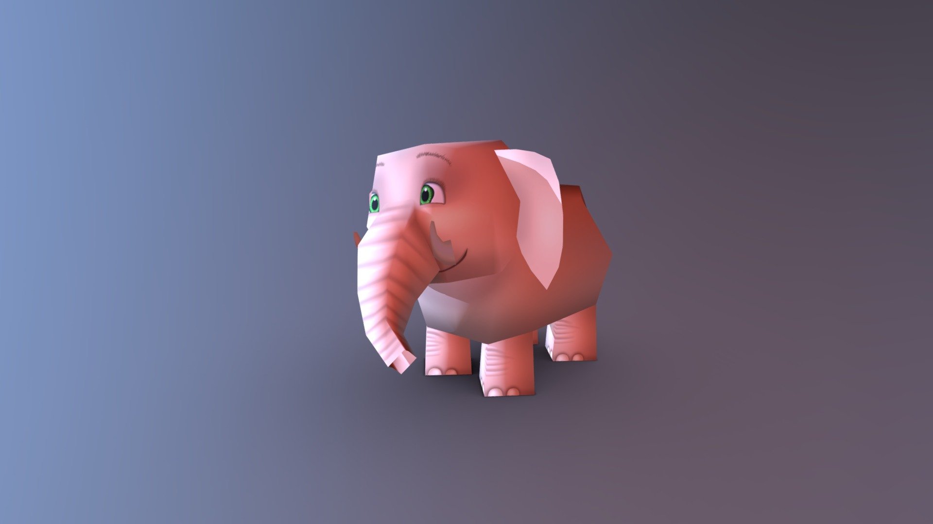 Elephant - 3D model by SeanKimWorks.com (@nabithecat) [ea9a362] - Sketchfab