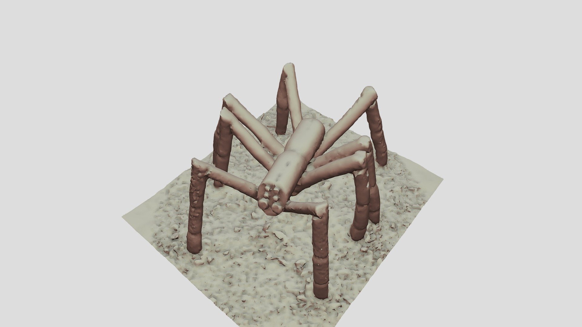 A giant spider - Buy Royalty Free 3D model by svandor82 [ea9a4df ...
