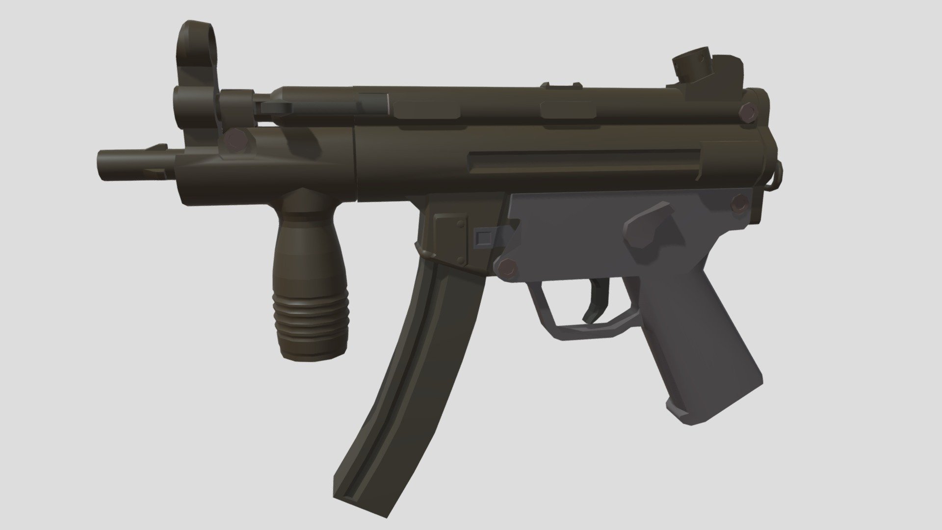 HK MP5K - 3D model by ProfessionalDebil [ea9ab67] - Sketchfab