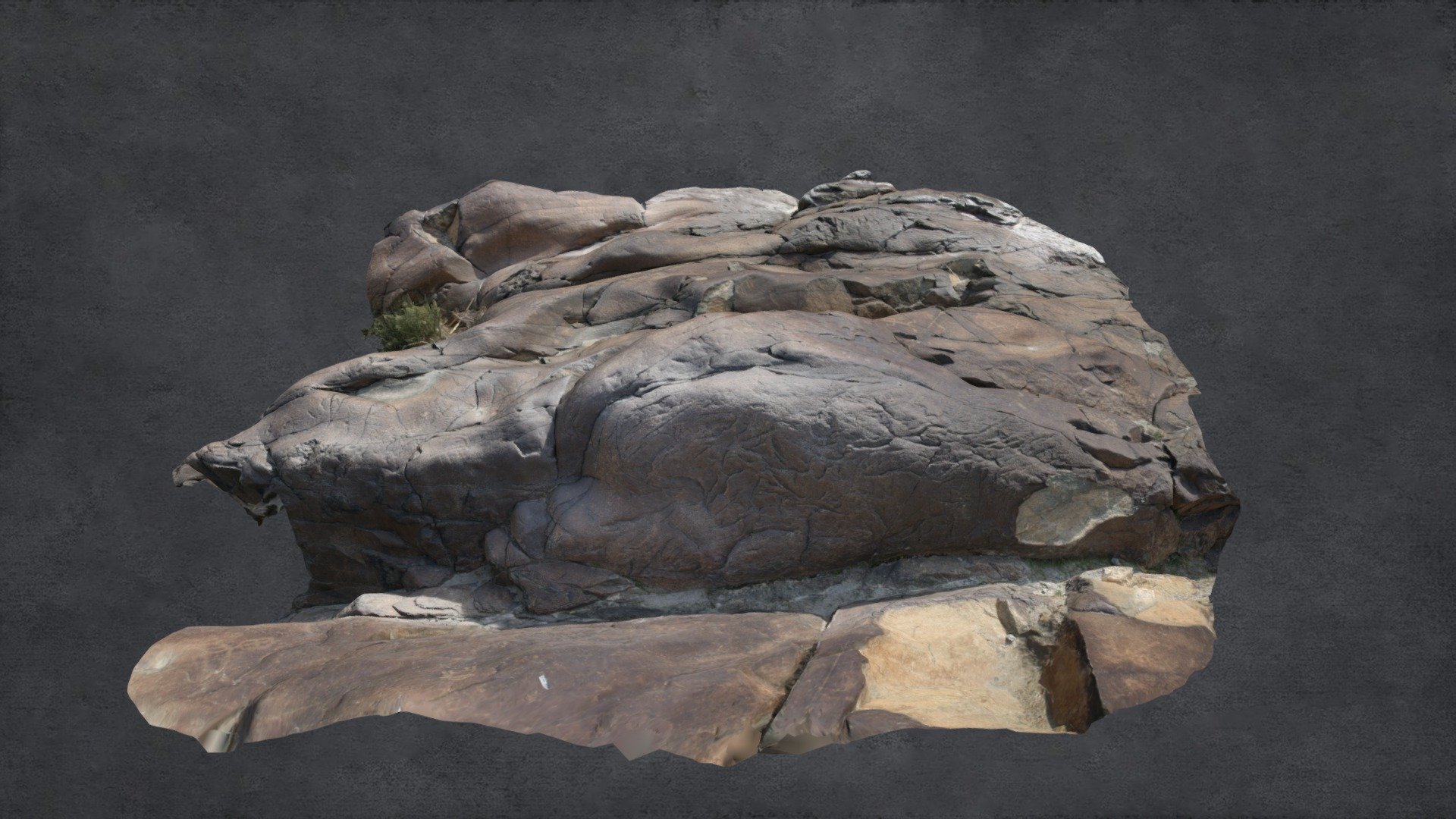 Rock Carving at HodarGah (Rock 106-2) - 3D model by cvlablums [ea9ab76 ...