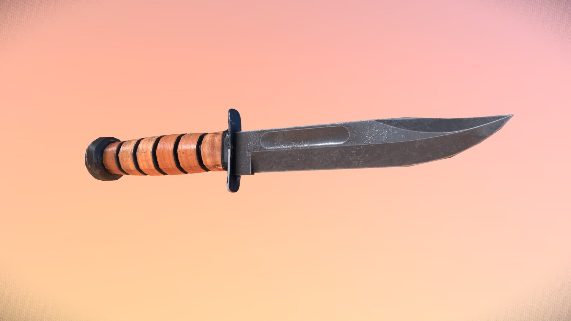 Kbar Knife - Download Free 3D model by fanaya2001 [ea9ba36] - Sketchfab