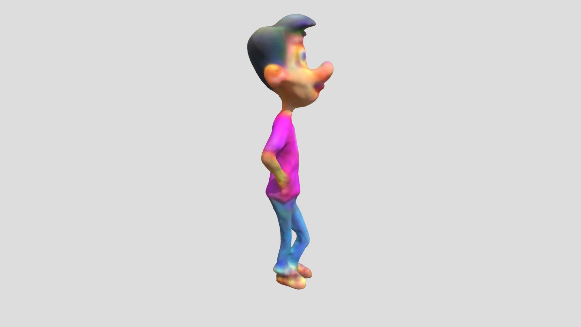 _cartoon_character__0716062955_preview_fbx - 3D model by ...