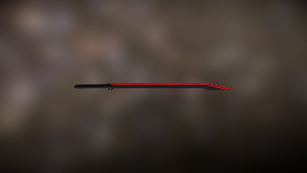 Red Zer0 Katana - Download Free 3D model by jance (@j4ceee) [ea9c47a] - Sketchfab