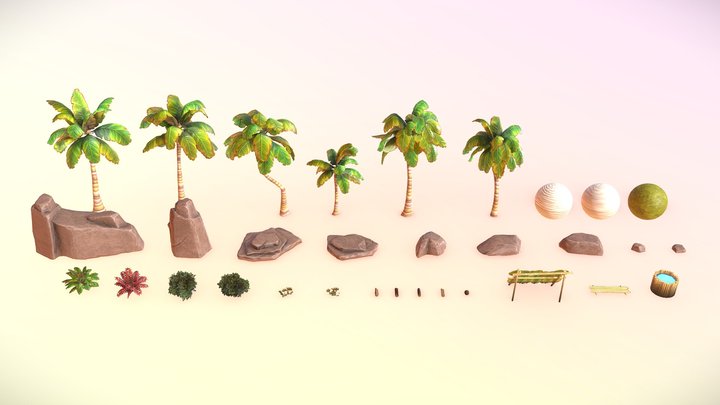 Coconut 3D models - Sketchfab