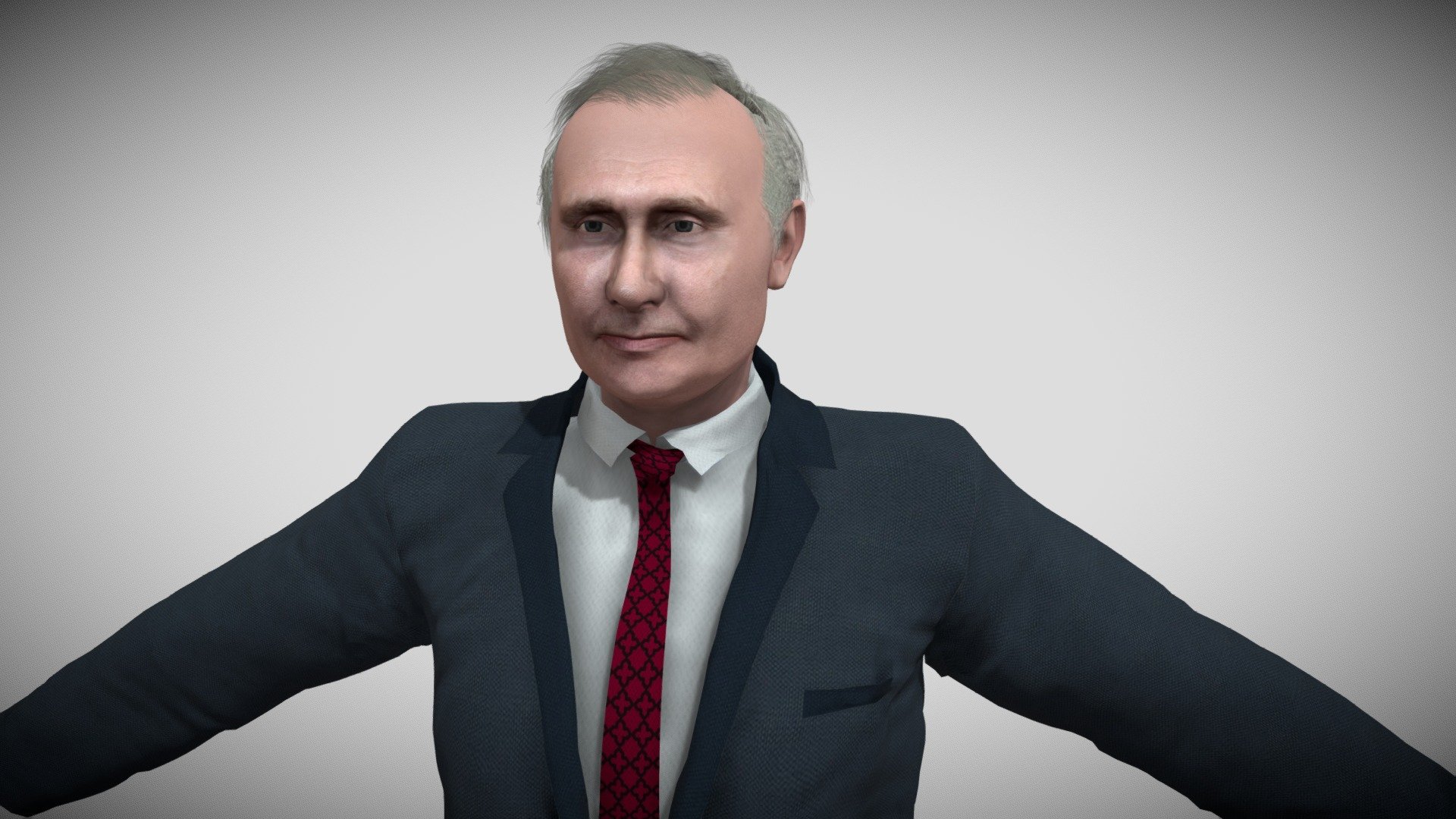 Vladimir Putin - 3D model by 3dmodelbusines2bro [ea9e7f7] - Sketchfab