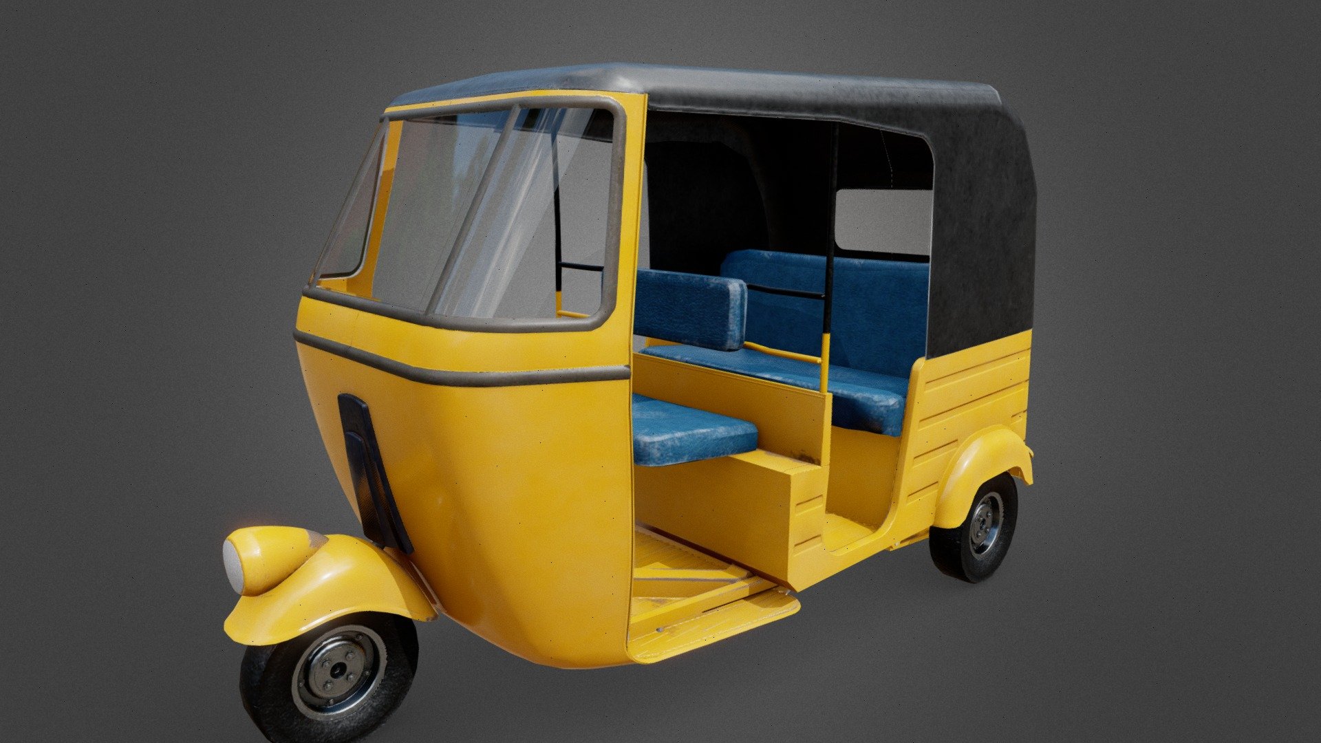 Indian chennai auto rikshaw - 3D model by roystoncinemo [ea9ee58 ...