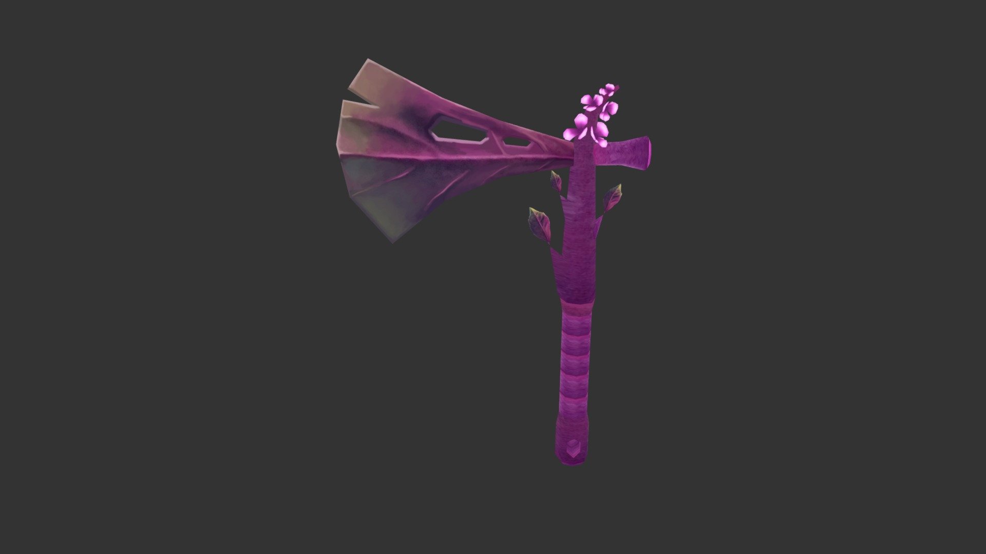Eero Kinnunen - Purple Basil Axe - 3D model by TTK15 [ea9f9d5] - Sketchfab