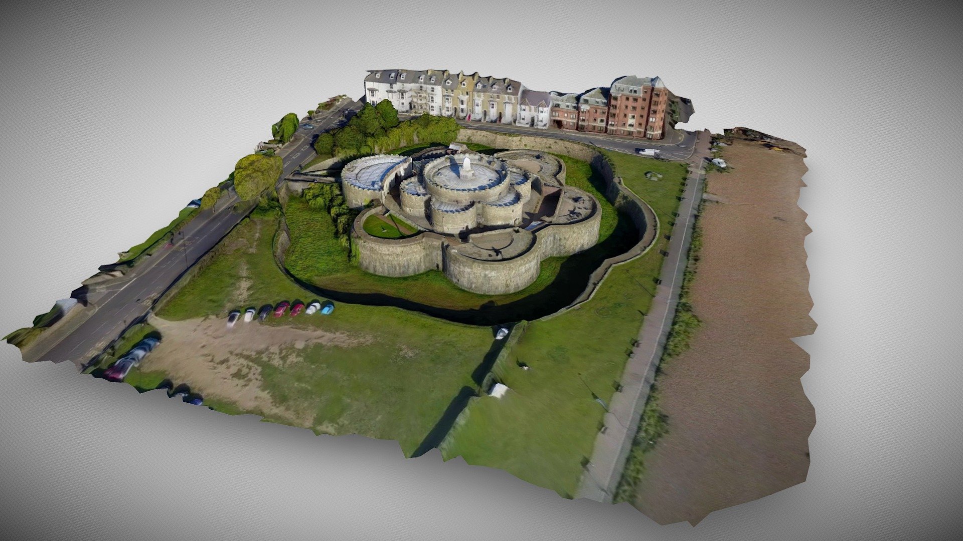 Deal Castle, Kent - 3D model by GeoLan 3D (@GeoLan3D) [eaa06b0] - Sketchfab