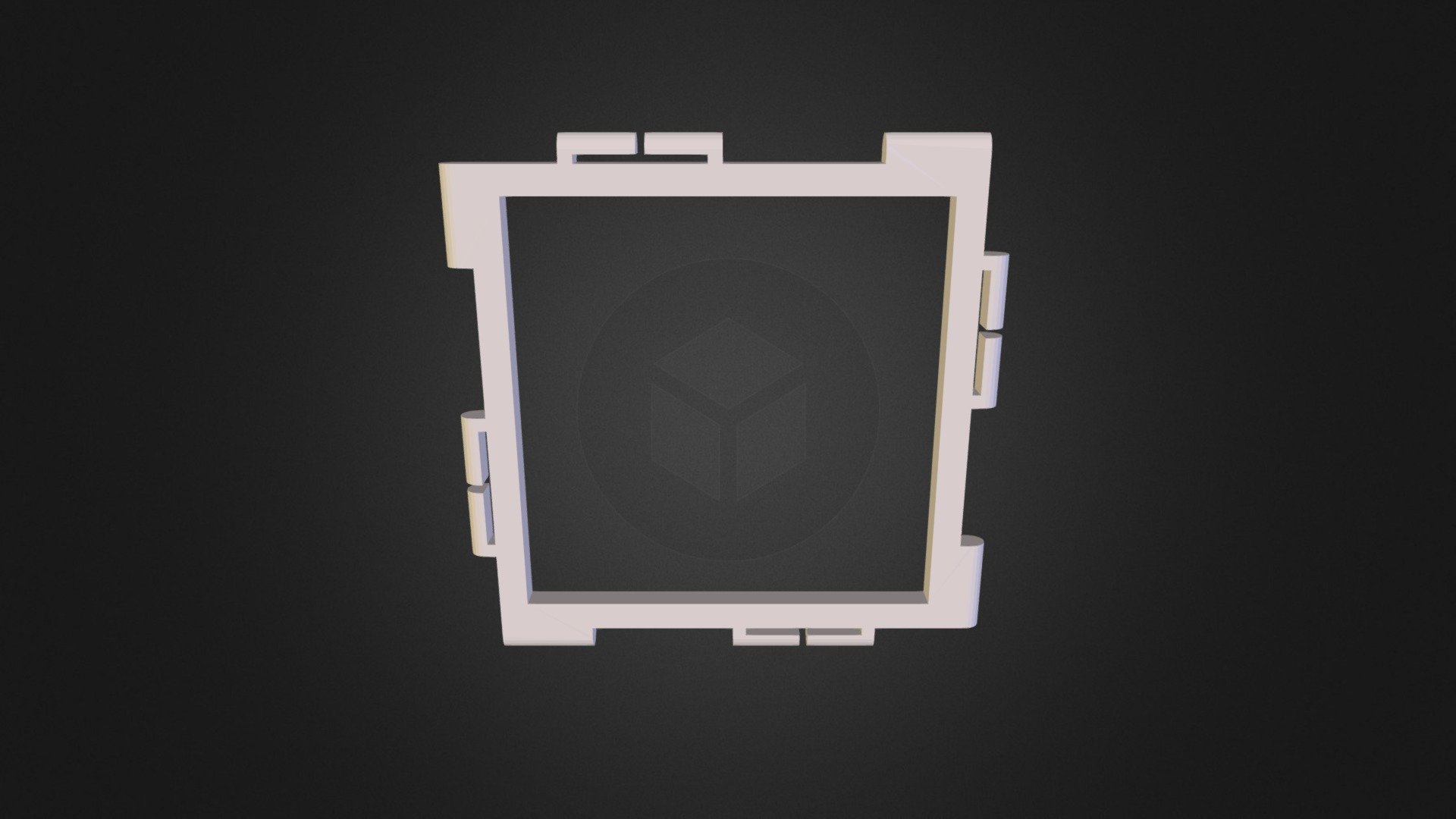 Square Polydron Geometry Framework - 3D model by 3dindustries [eaa17b1 ...