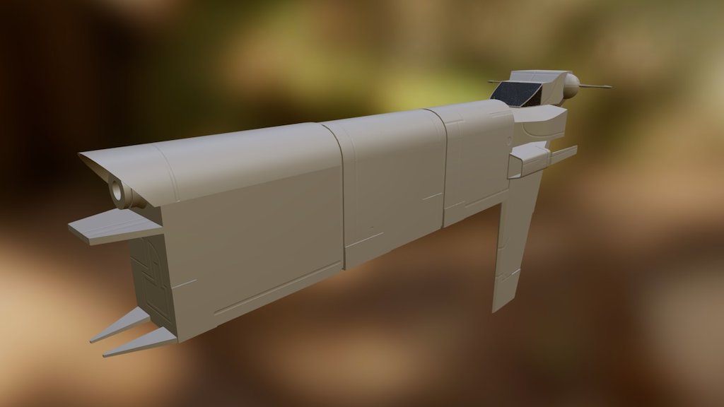 Small Spaceship - 3D model by Decoder_pr0 [eaa1c93] - Sketchfab