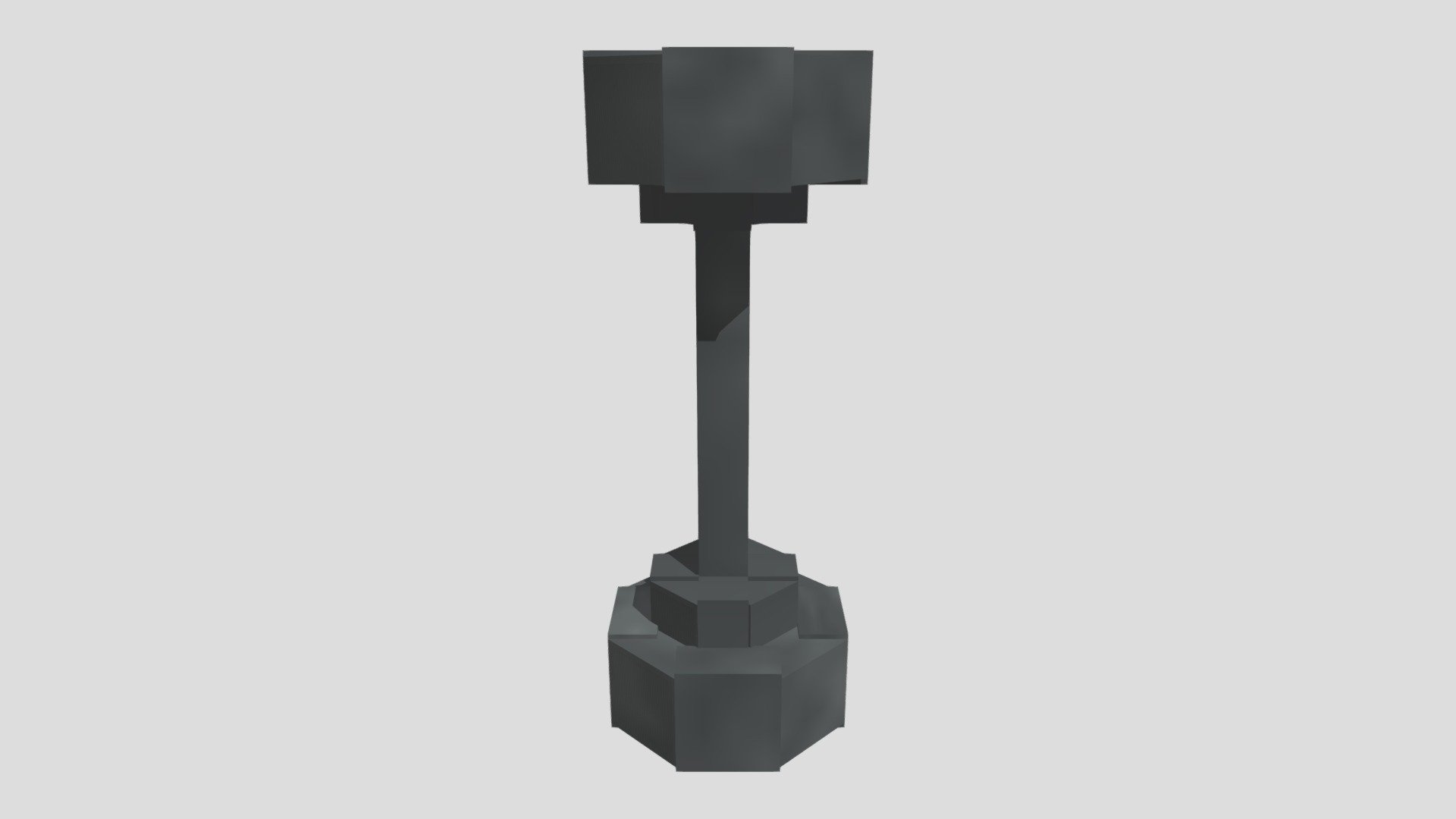 Dumbell - 3D model by TonksTech [eaa2c79] - Sketchfab