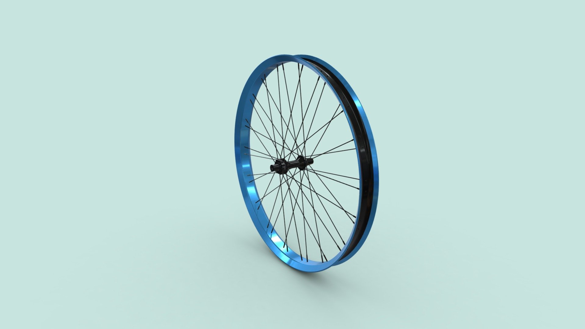 Bicycle rim front Dt swiss 27 inch - Download Free 3D model by LUNATIK ...