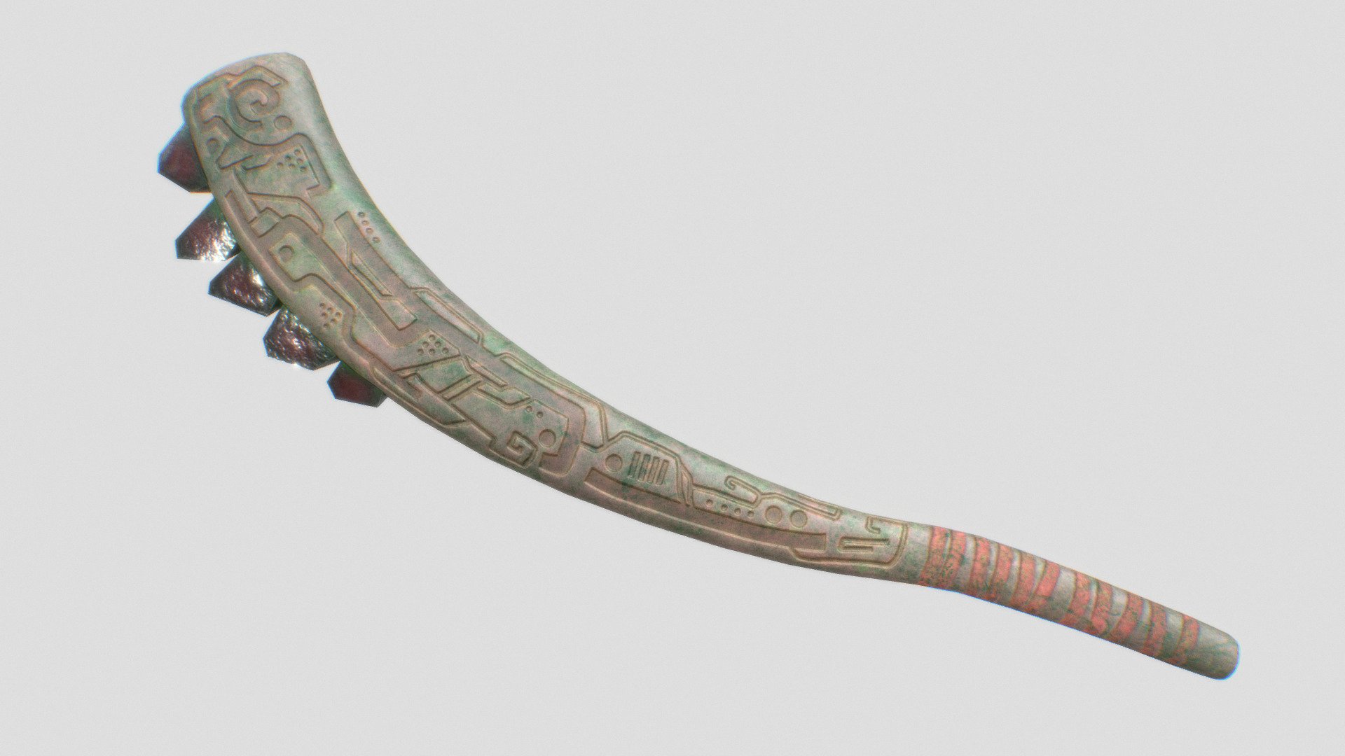 Mayan weapon - Buy Royalty Free 3D model by Anima Z (@Anima-Z) [eaa5984] - Sketchfab Store