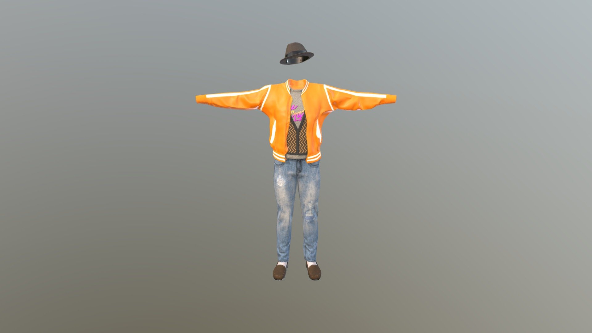 Morph 80s M Vest Jacket - 3D model by Emily Solomon (@emilysolomon ...