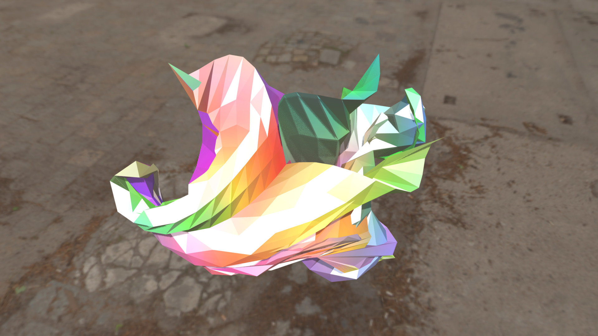 My Rainbow - 3D model by graphrainbow [eaa6b6a] - Sketchfab