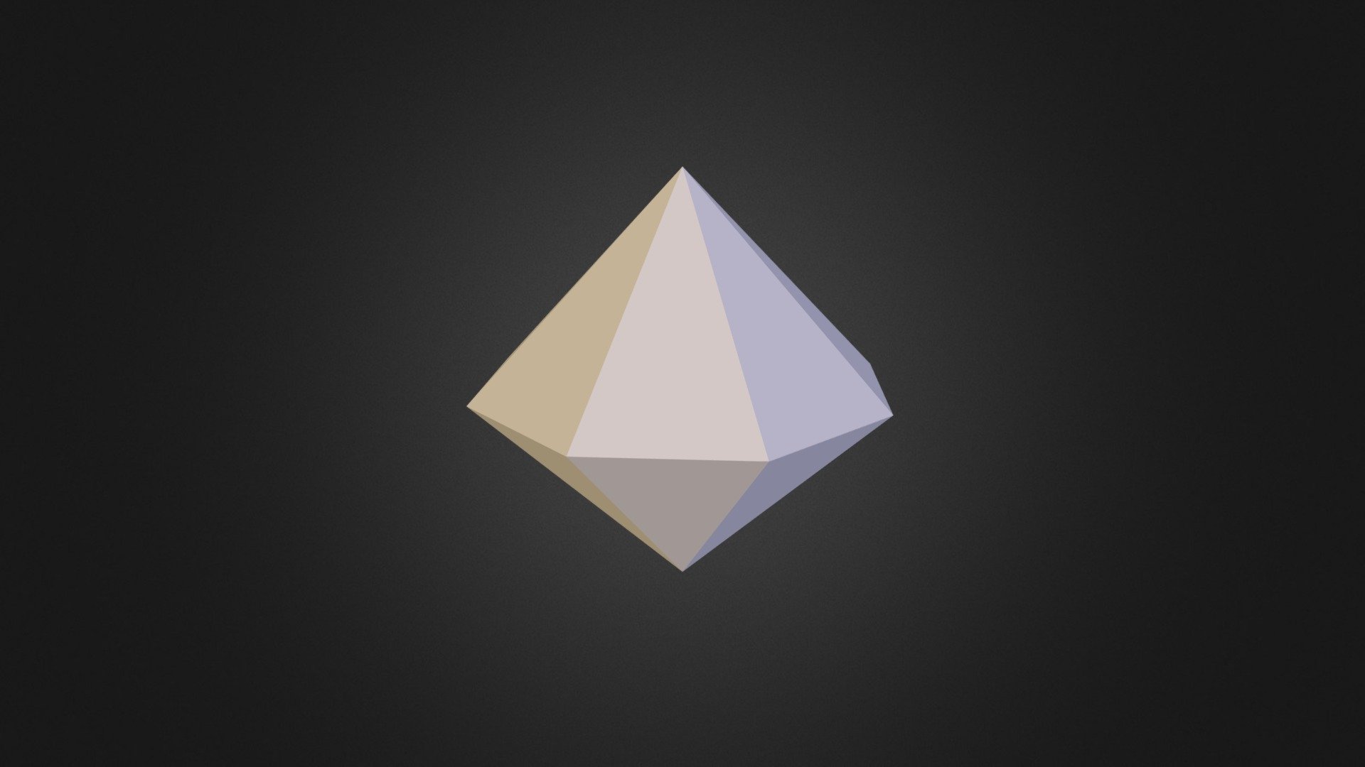 Octagonal bipyramid - 3D model by 3dindustries [eaa7a61] - Sketchfab