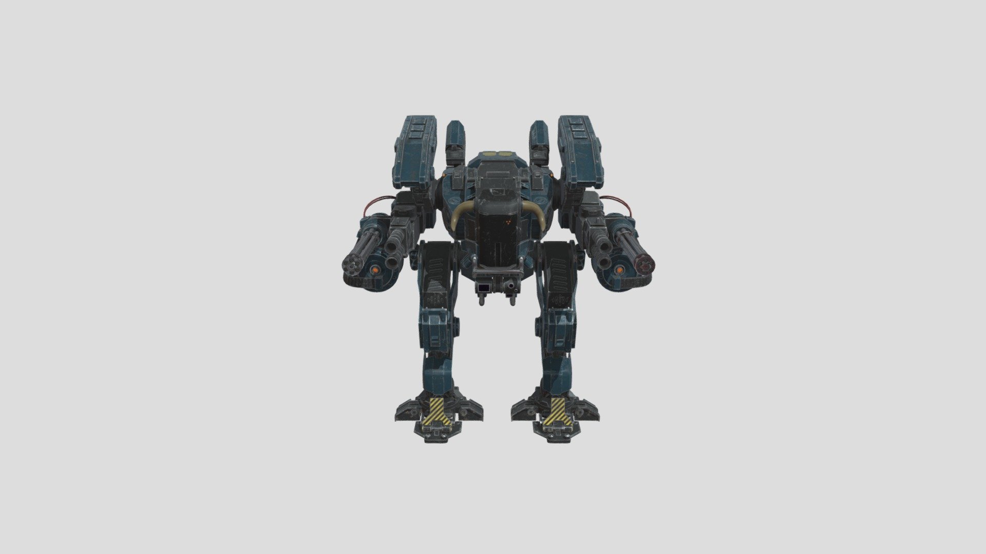 Mech Kaino ( 2k textures ) - 3D model by bazuko [eaa8168] - Sketchfab