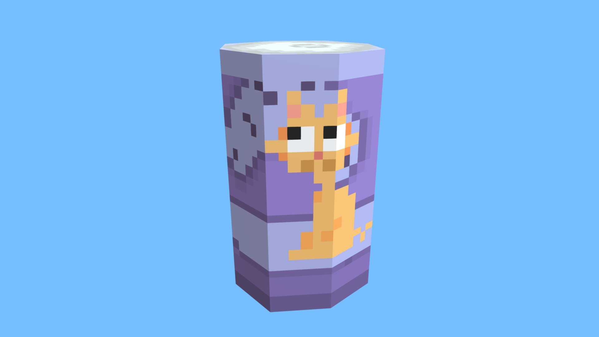 Cat canned goods (Kid vs. Kat) - Download Free 3D model by xttort ...