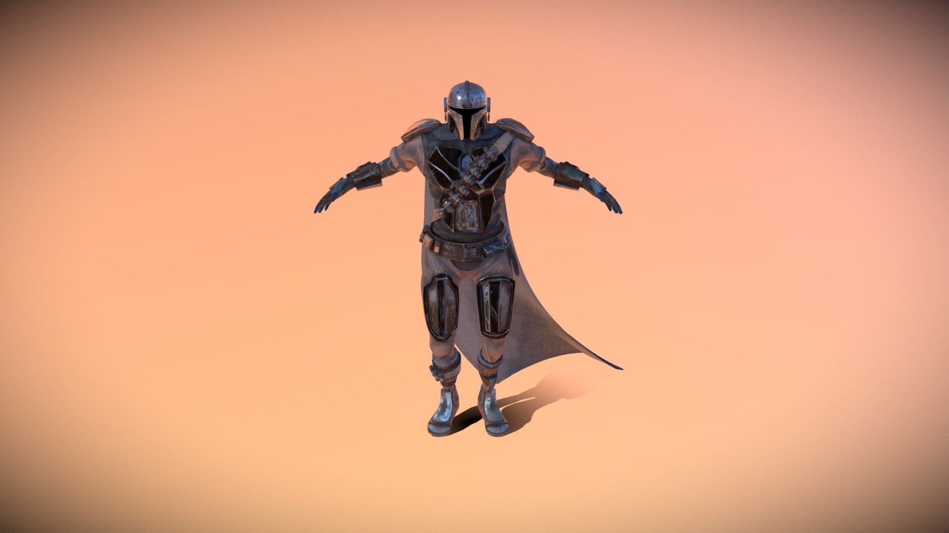 The Mandalorian - 3D model by Mathis_Chirila [eaa9c05] - Sketchfab