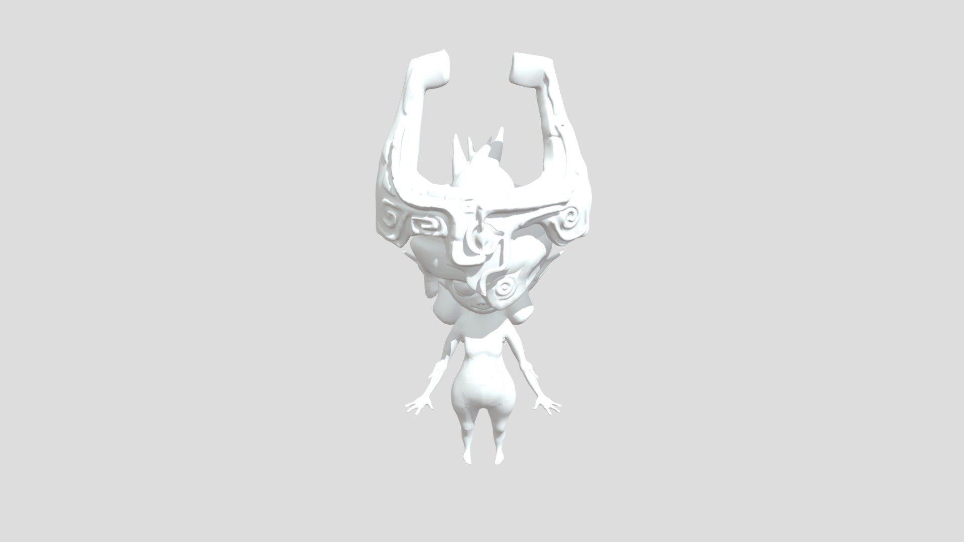 Midna rework v3 - Download Free 3D model by jekeke [eaa9d90] - Sketchfab