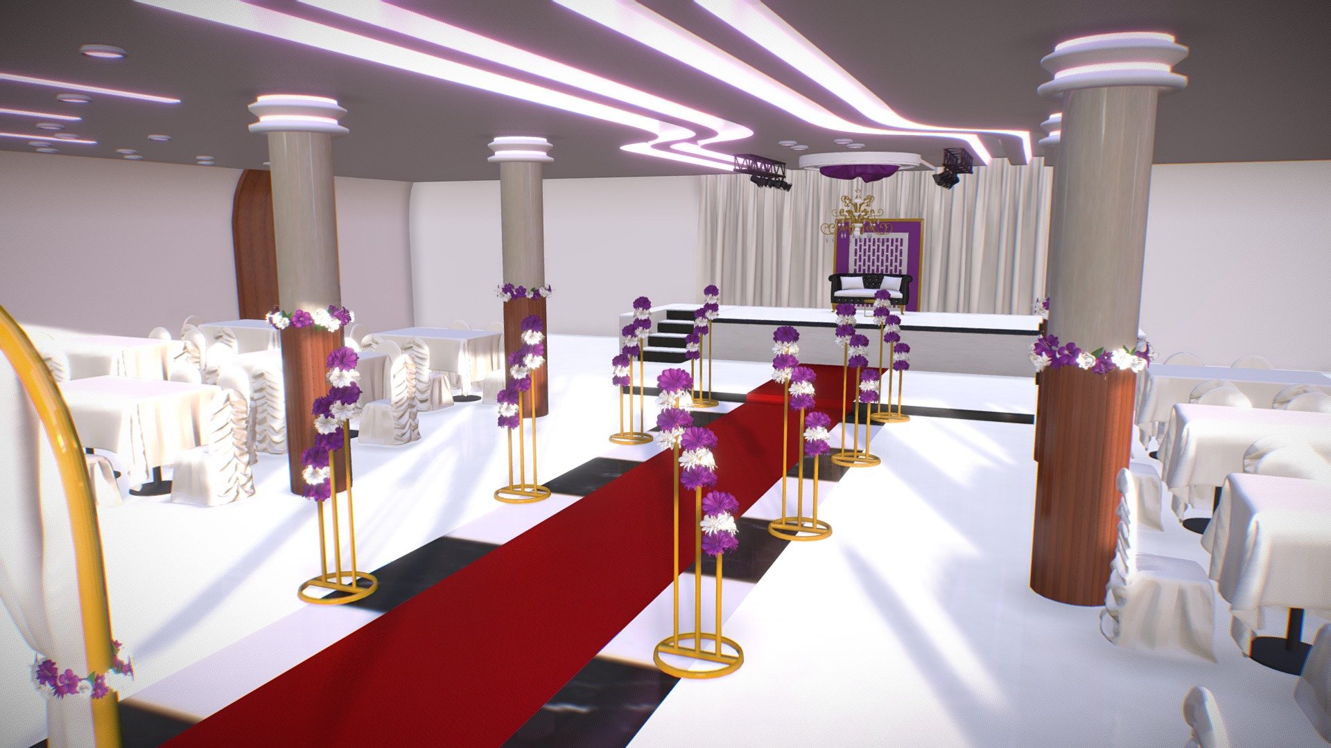 Alnojoom - 3D model by l.shawahni [eaaa2c1] - Sketchfab