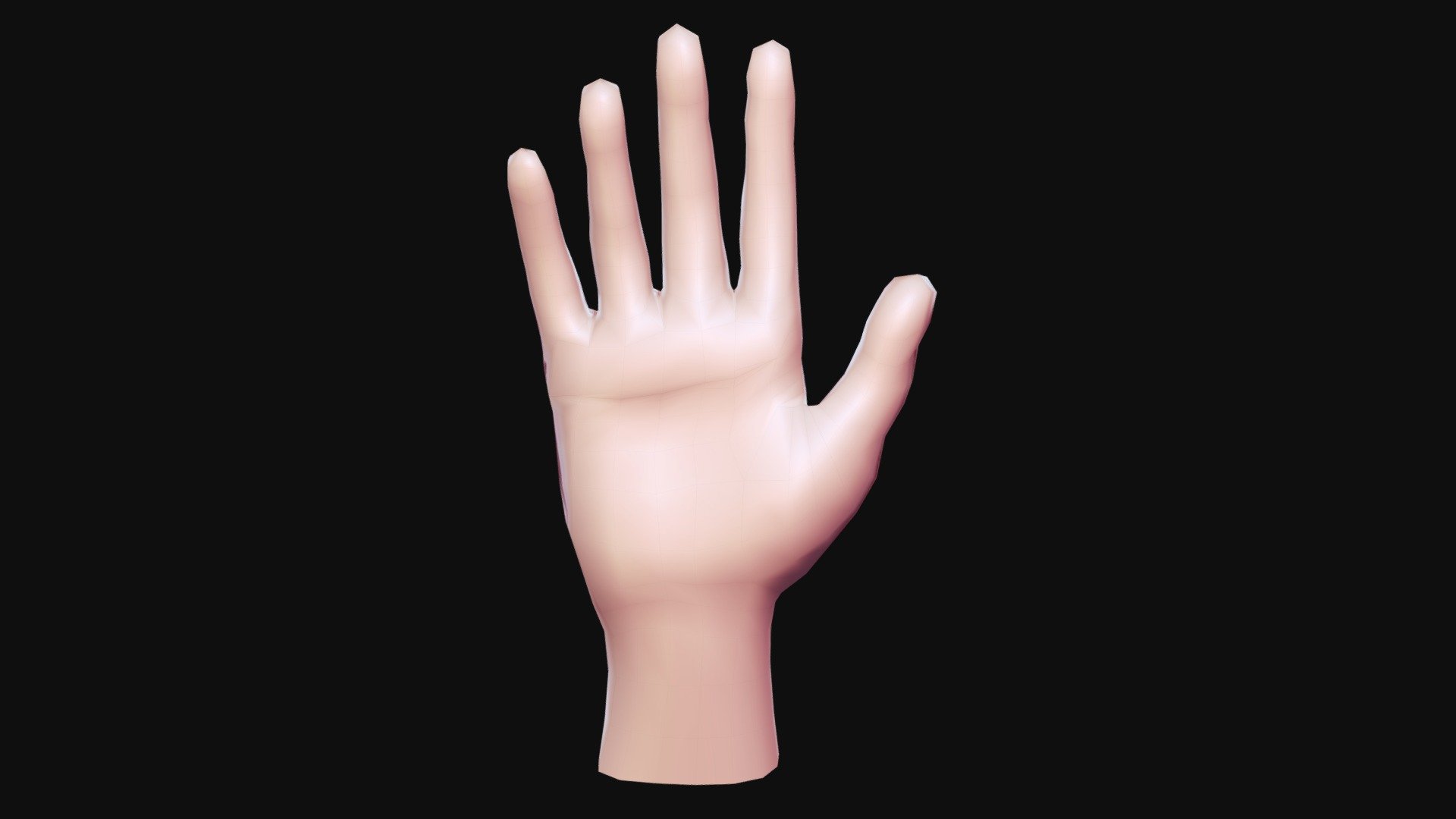 Human Hand Base Mesh - Download Free 3D model by ferrumiron6 [eaaa6a3 ...