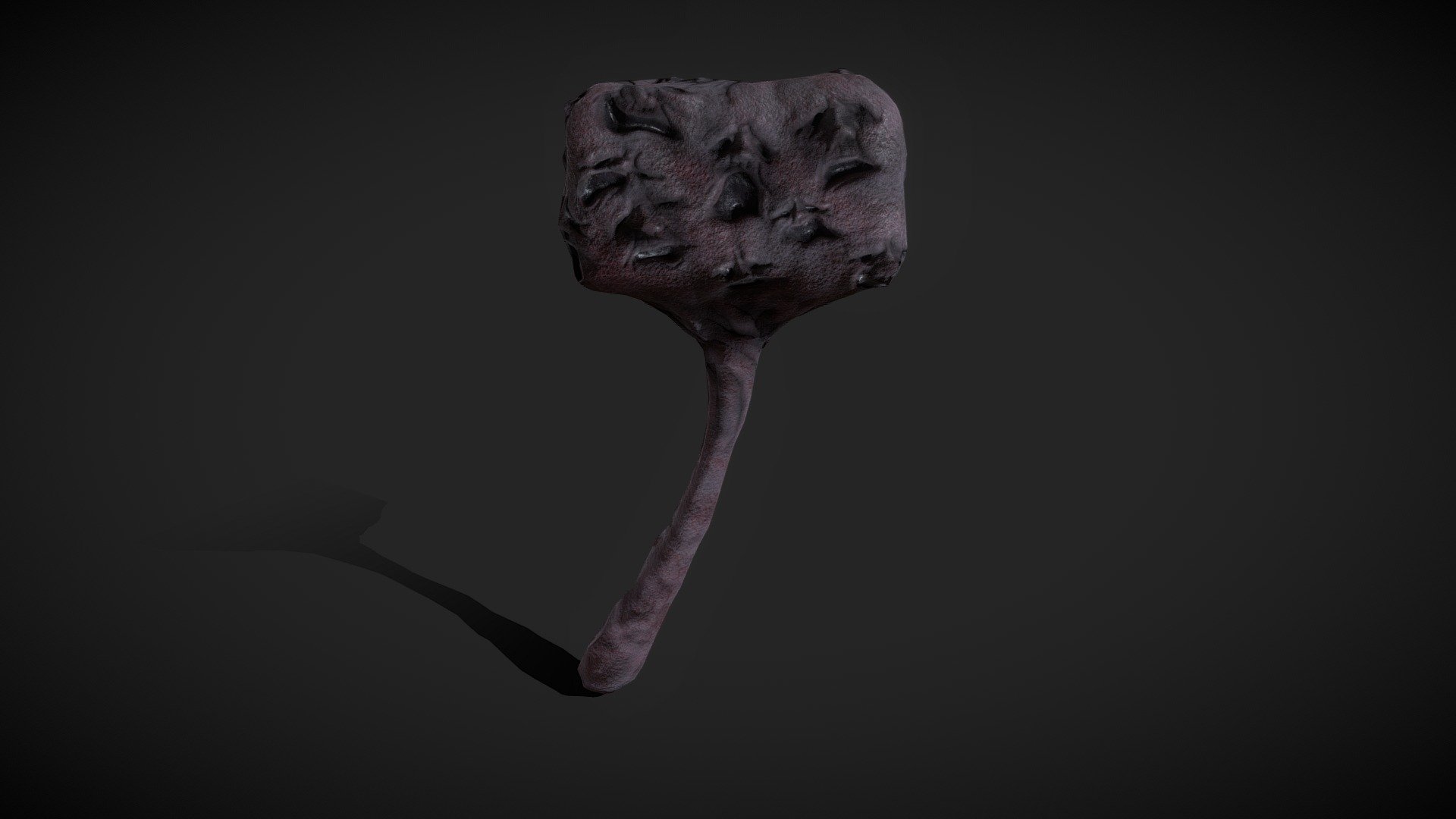 Demonic weapons: Hammer - 3D model by P. Putek (@p.putek) [eaadfe9 ...