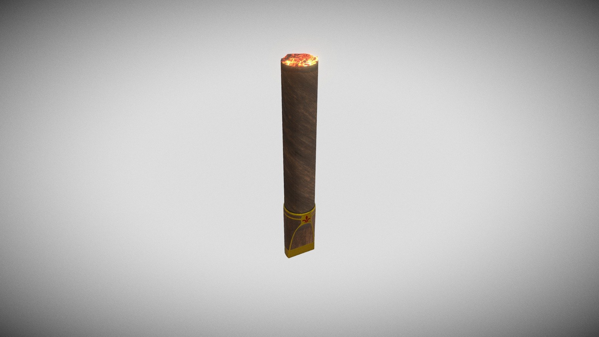 Cigar - 3D model by rossi.augusto96 [eab25a8] - Sketchfab
