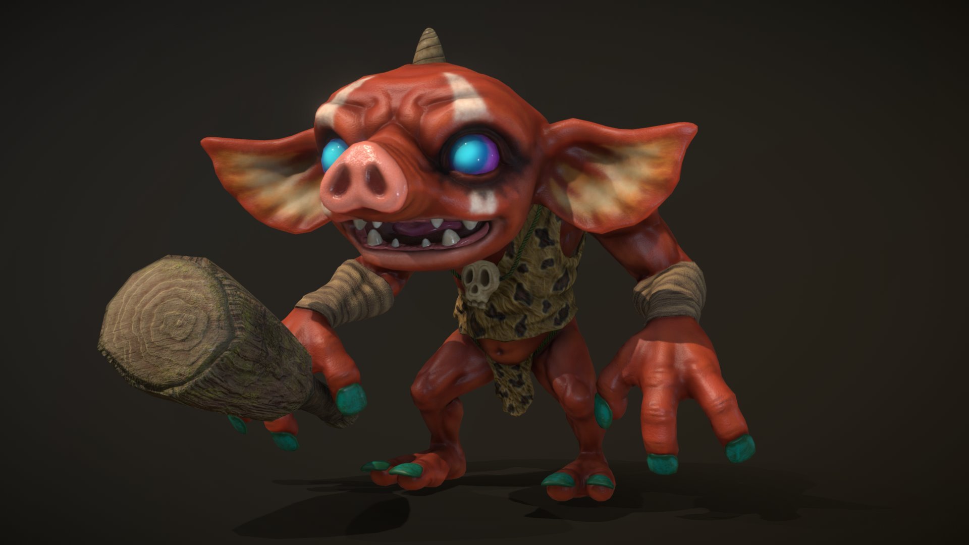 Bokoblin - 3D model by Sean Chang (@eugoll) [eab3c7e] - Sketchfab