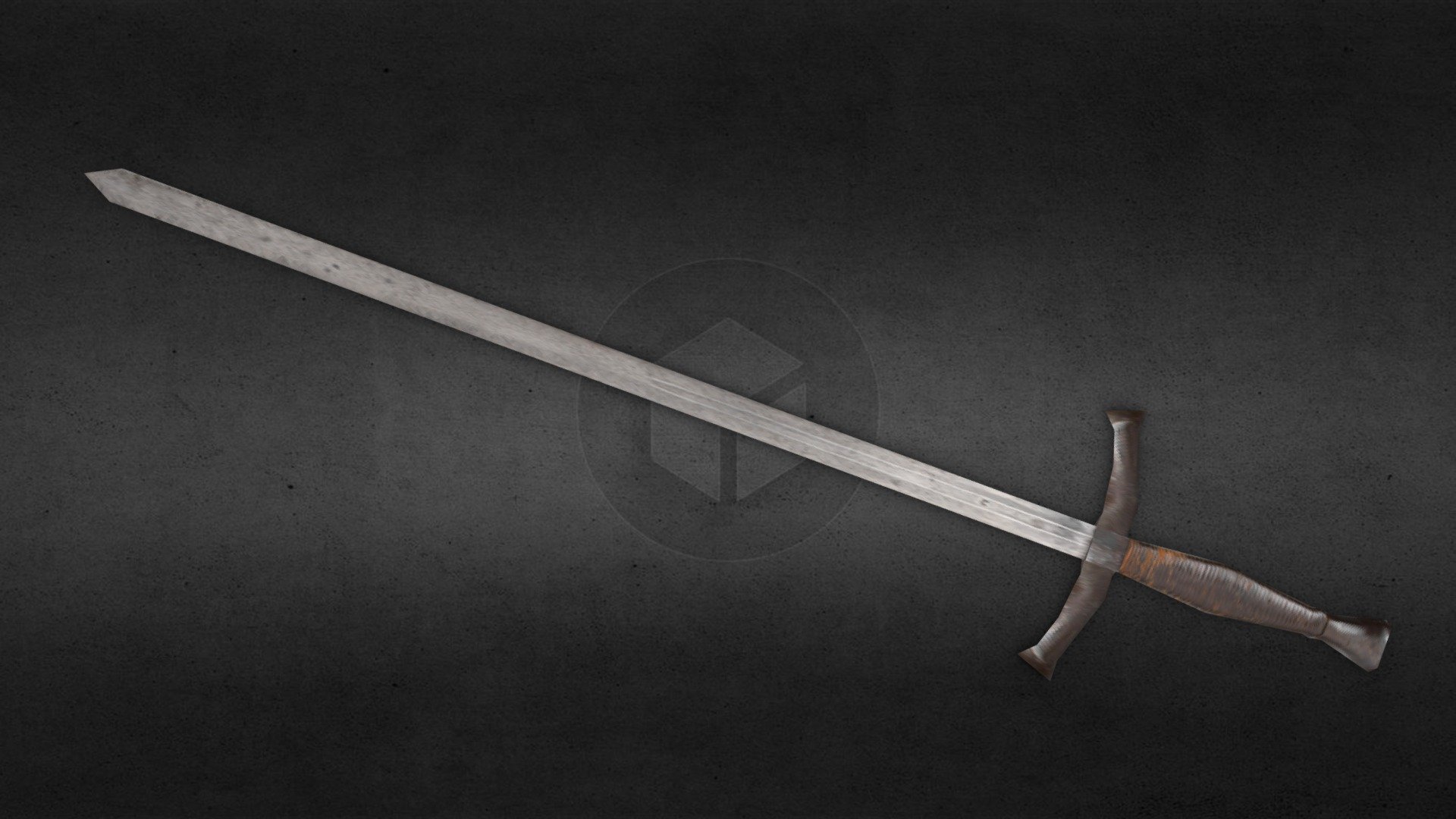 Ps1 medieval long sword - Download Free 3D model by swordmanck [eab5c40 ...