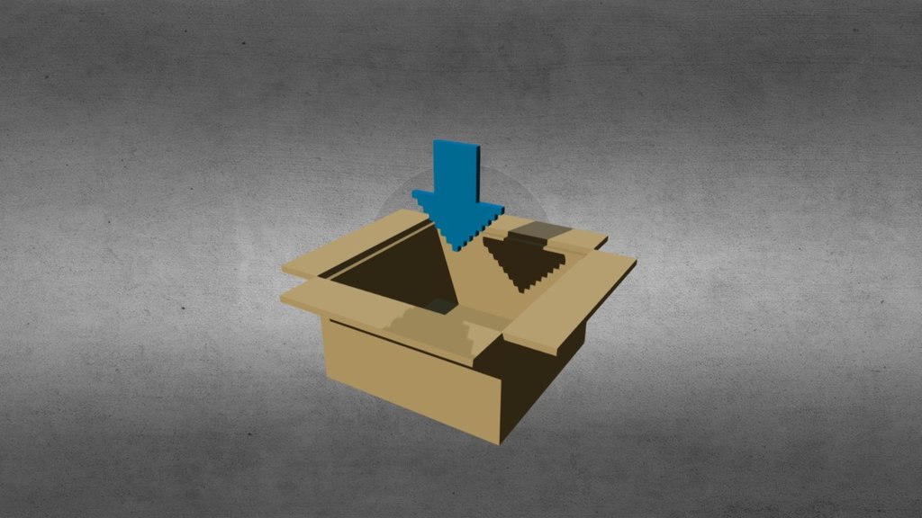Drop Box - Download Free 3D model by niti_nn [eab8a05] - Sketchfab