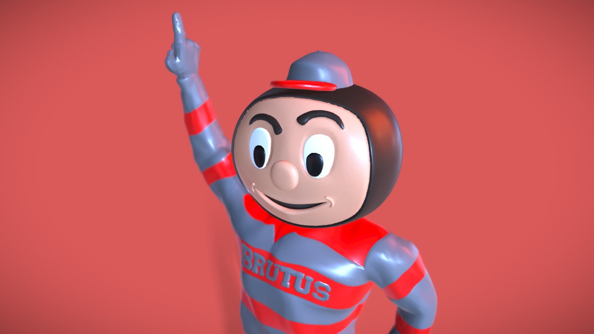 Ohio Brutus - 3D model by Timothy Arment (@vectorspace) [eab96c9 ...