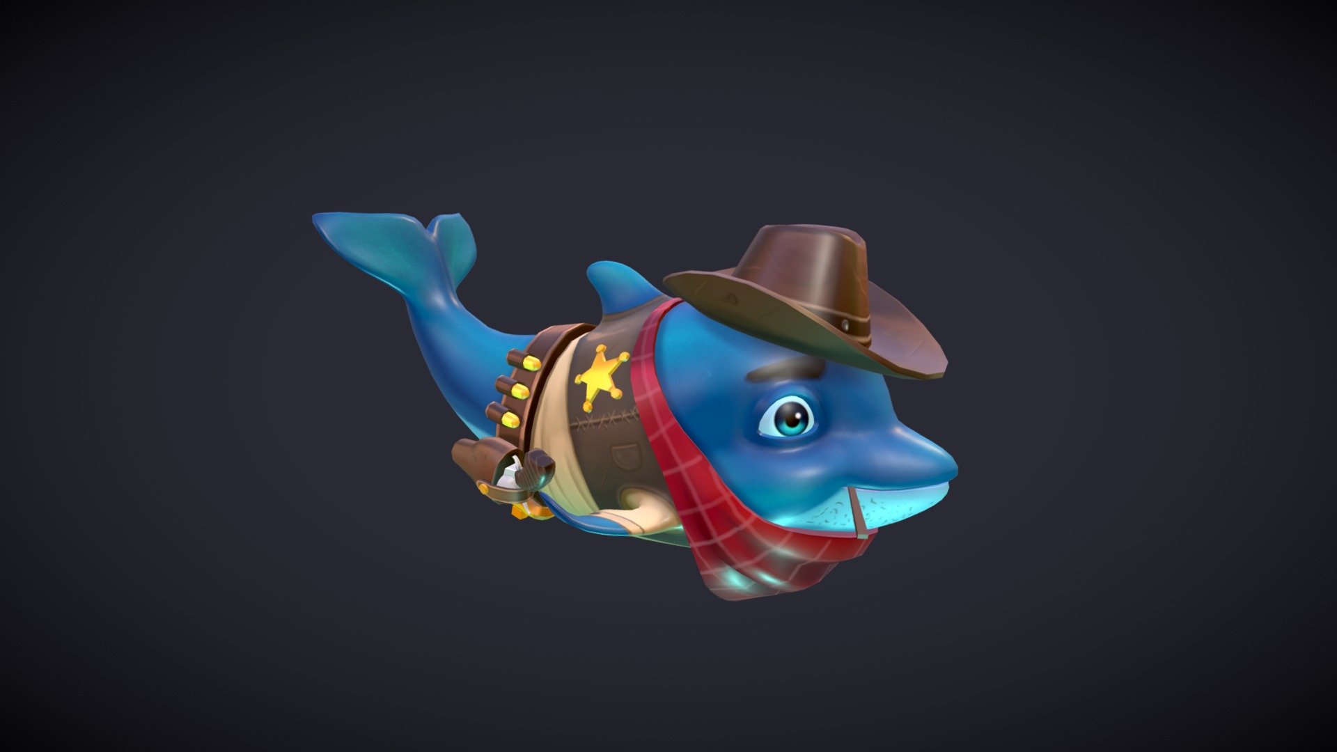 Dolphy Dash - Gringo - 3D model by Łukasz Juńczyk (@astral518) [eab974c ...