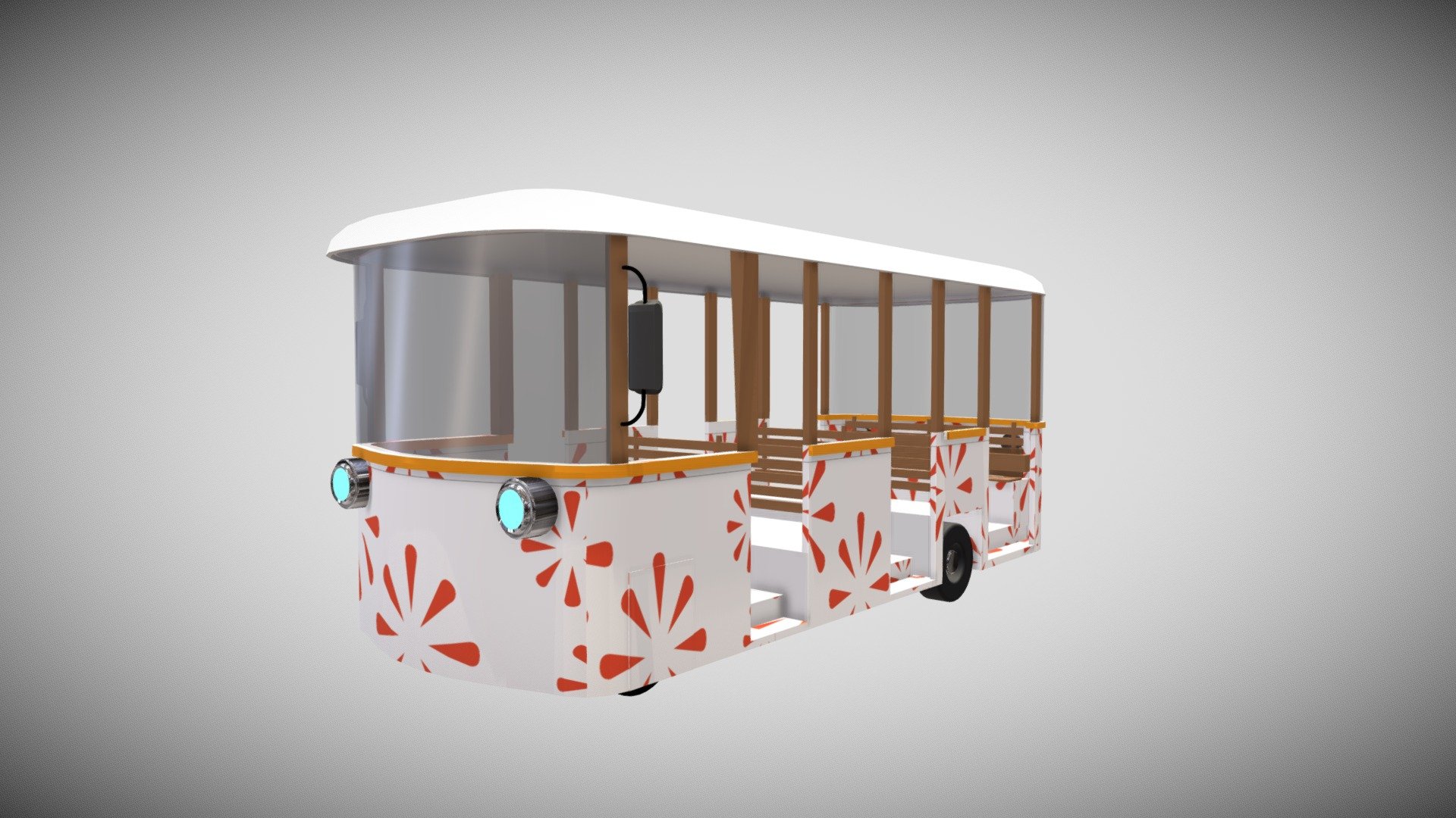 kasem mini bus - 3D model by Intel.Rmx [eabb676] - Sketchfab