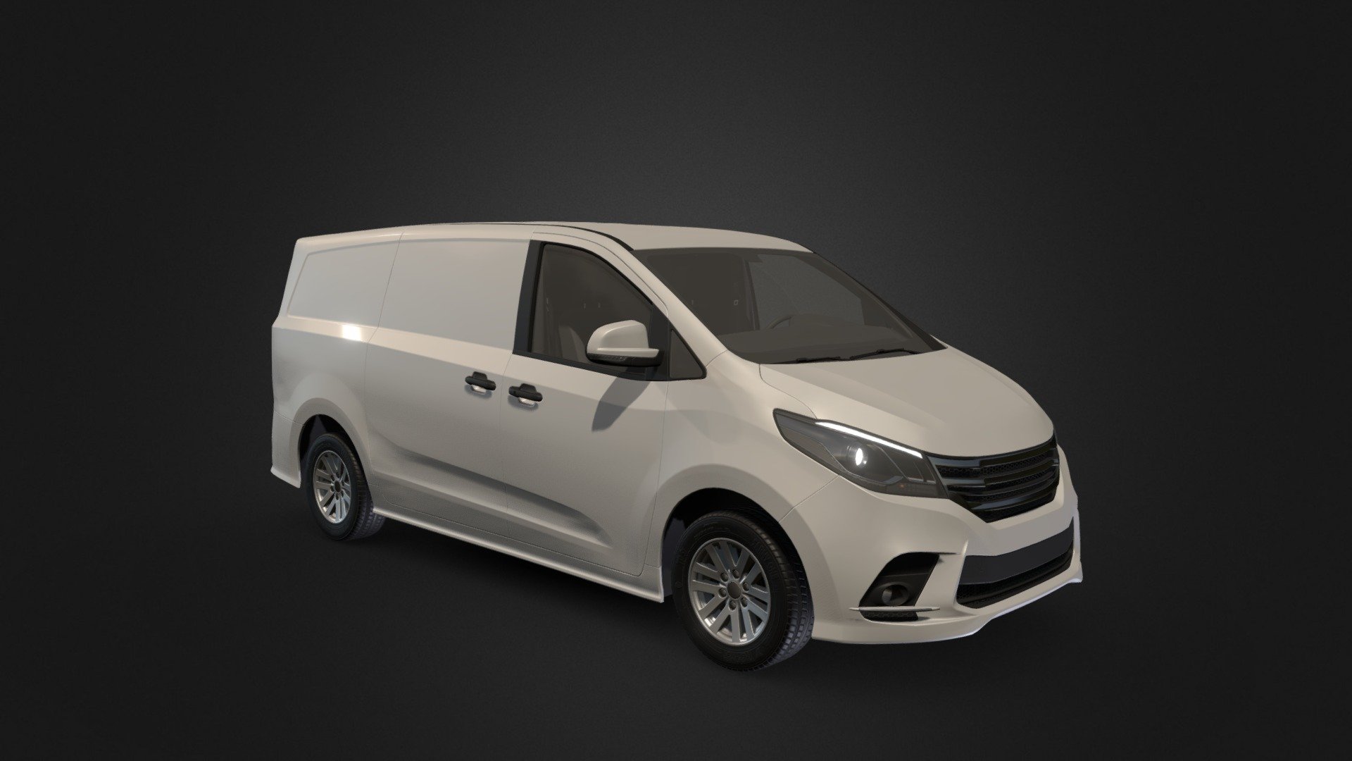 Cargo Van Car - 3D model by lyoshko [eabb865] - Sketchfab