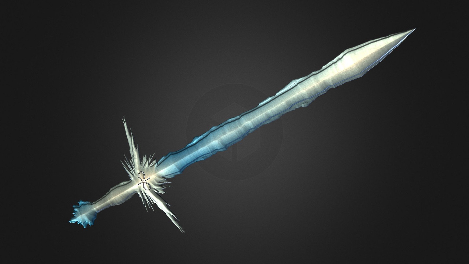 Ice Sword - 3D model by Portalarium [eabd0b4] - Sketchfab