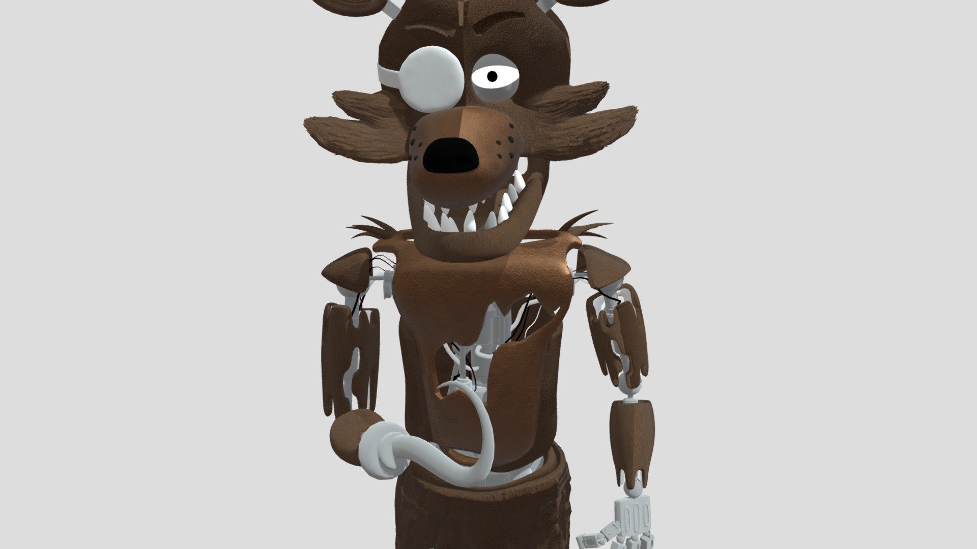 Foxy - Download Free 3D model by Jelly master (@Misty.) [eabdde1 ...
