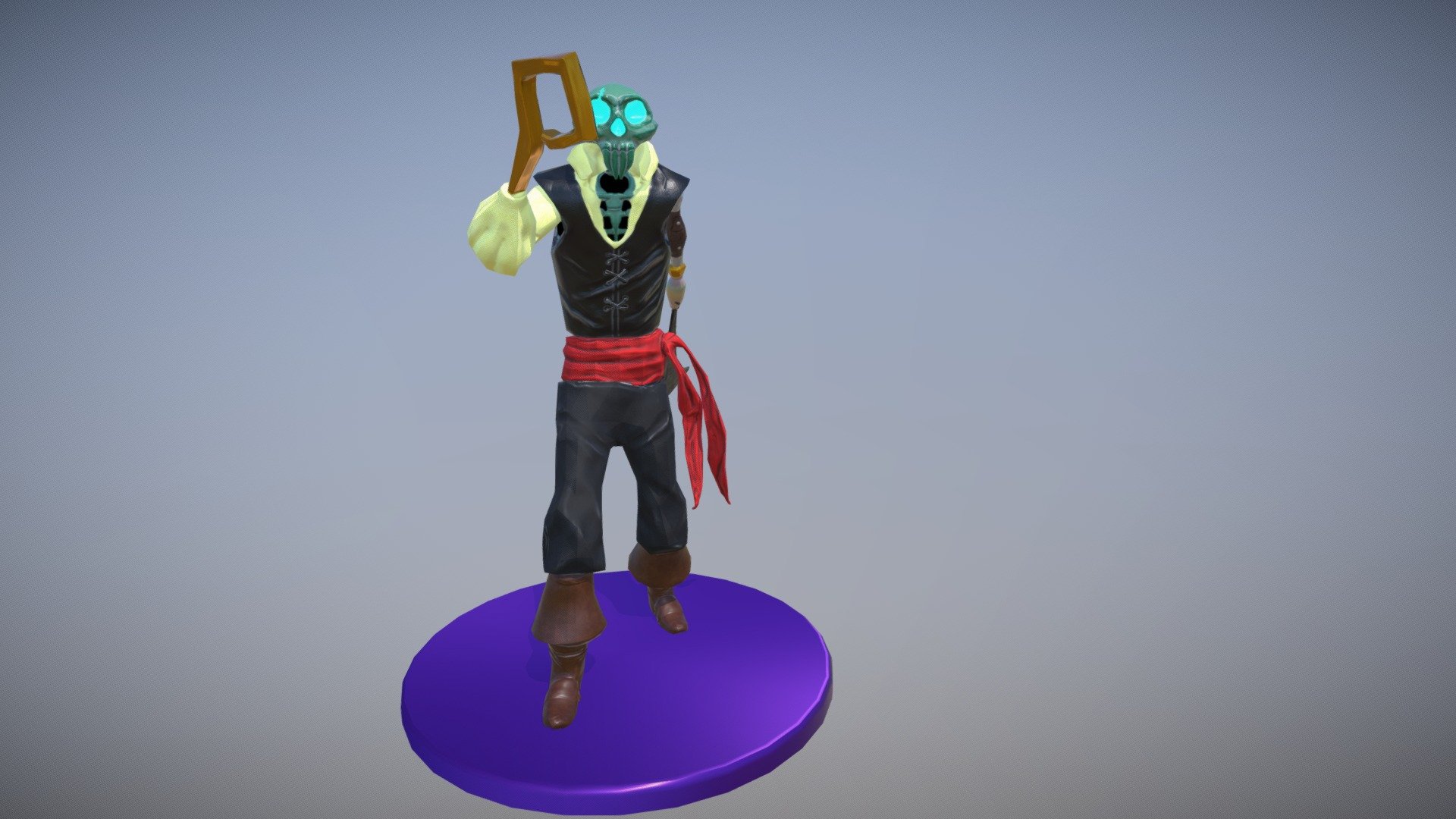 Pirate Guard - 3D model by Nicolas_Brosteaux [eabdefe] - Sketchfab