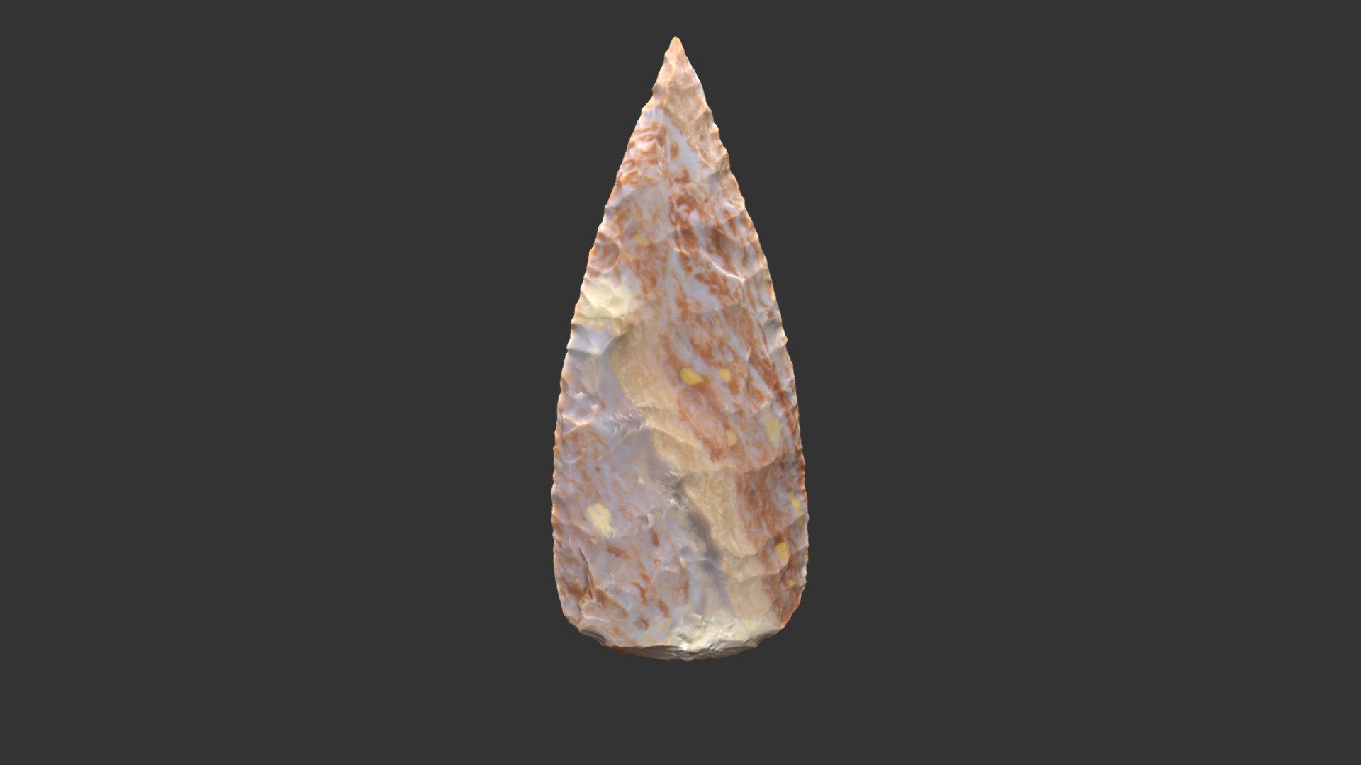 Hand Axe (3D Scan, Replica) - Raw - 3D model by Luca Brunke ...