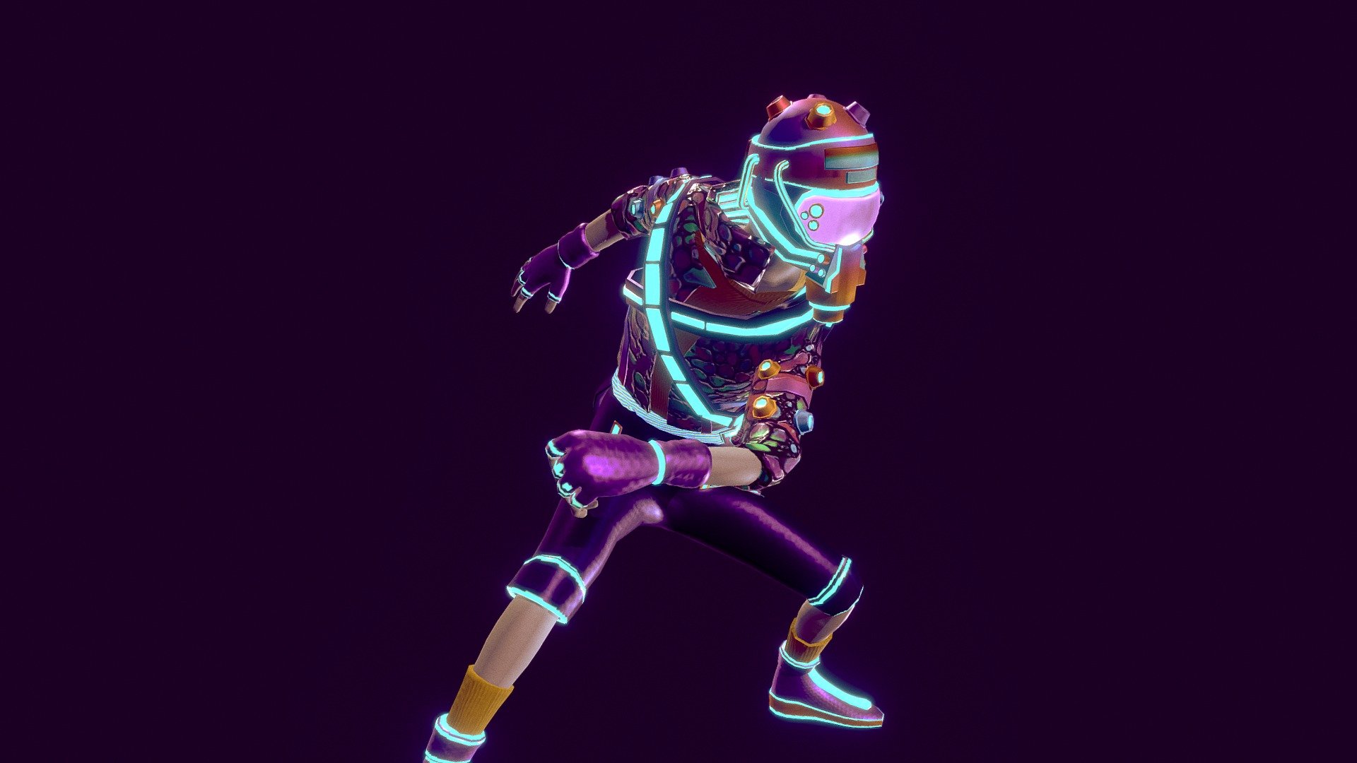 Female Action Pose - 3D model by victoria.allen.98 [eabe6a0] - Sketchfab