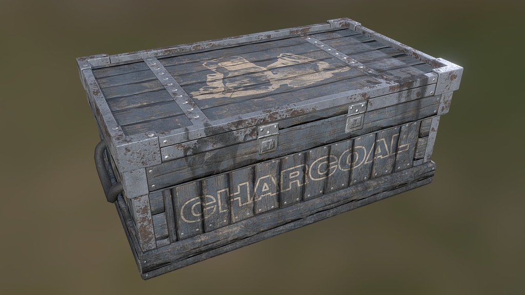Charcoal Box - 3D model by xtab [eabf503] - Sketchfab